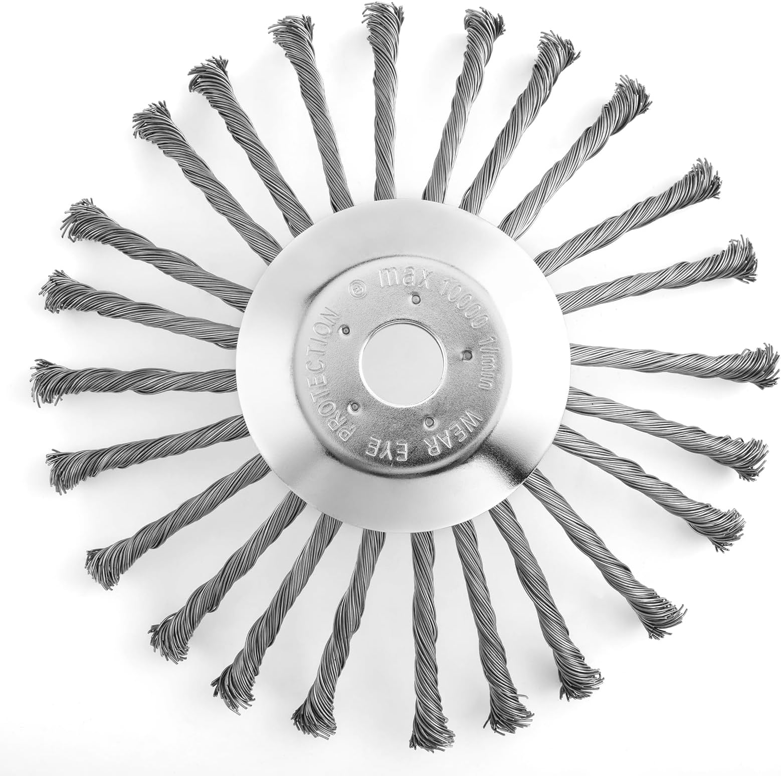 Amazon.com: VELNUT 6 inch Steel Wire Brush Cutter Trimmer Head Rotary ...