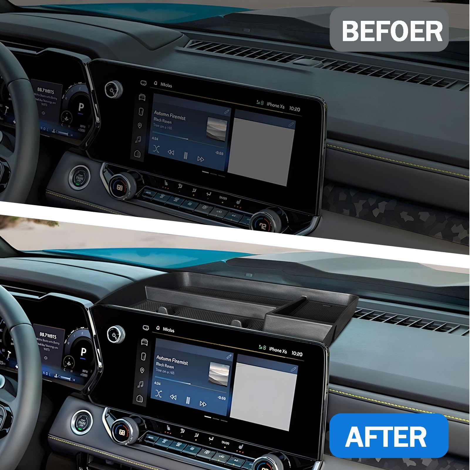 Snapklik.com : Center Console Dash Tray For Chevrolet Colorado 2023 ...