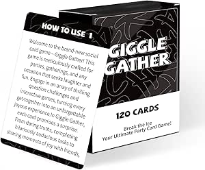 Amazon.com: 120 Ice Breaker Conversation Cards - Giggle Gather ...