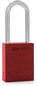 PACLOCK's 90A-PRO Padlock, Buy American Act Compliant, 1/4" Diameter ...