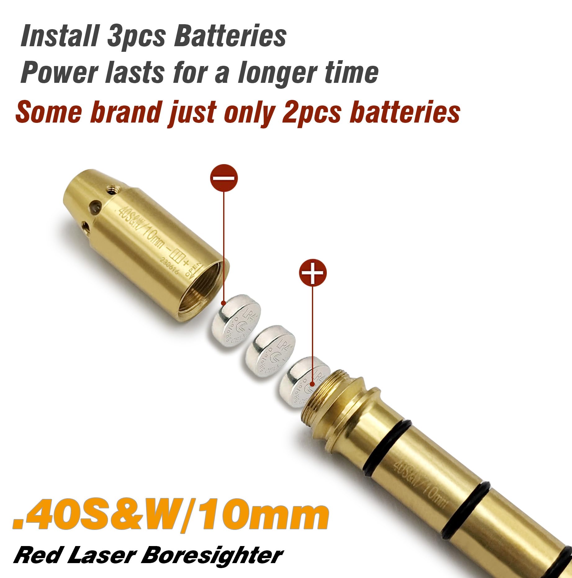 Snapklik.com : BOOLIT EYE 40SW/10MM Special Laser Boresighter End ...