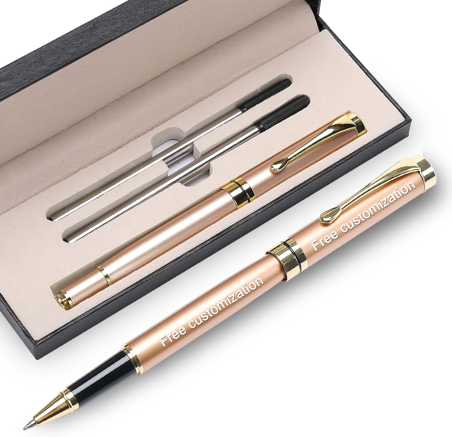 Amazon.com : YIVONKA Personalized custom pen Luxury pens Free Engraving ...