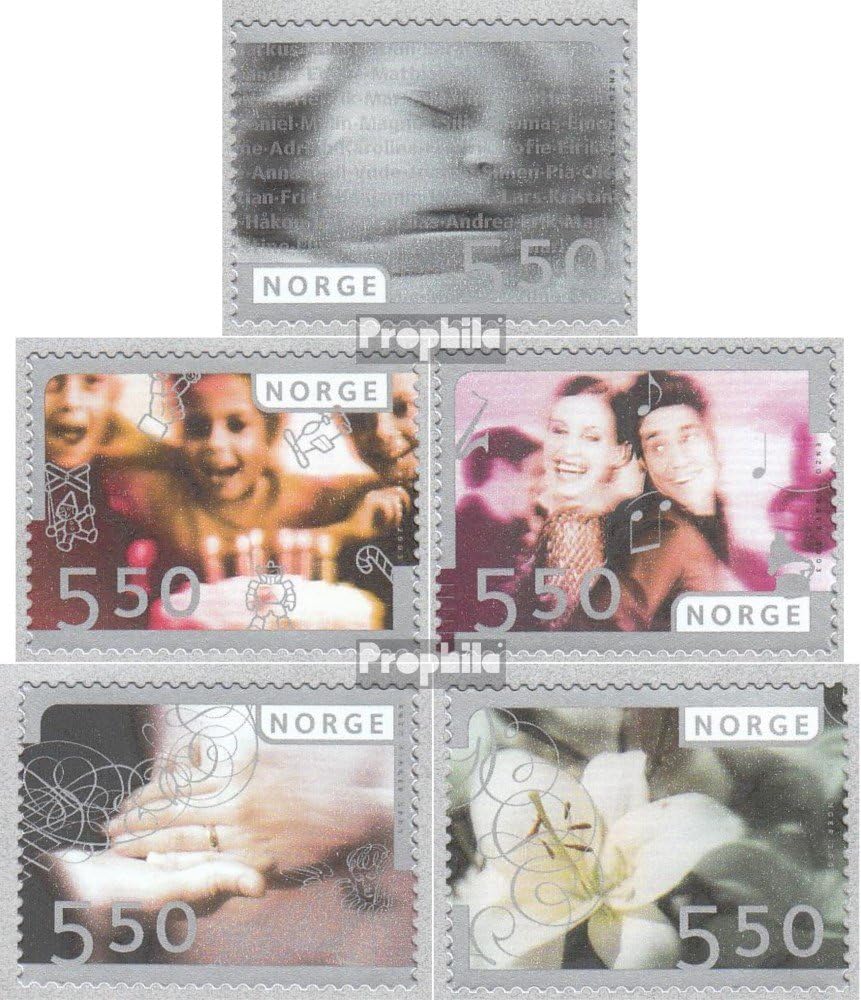 Amazon.com: Norway 1474-1478 (Complete.Issue.) 2003 Grußmarken (Stamps ...