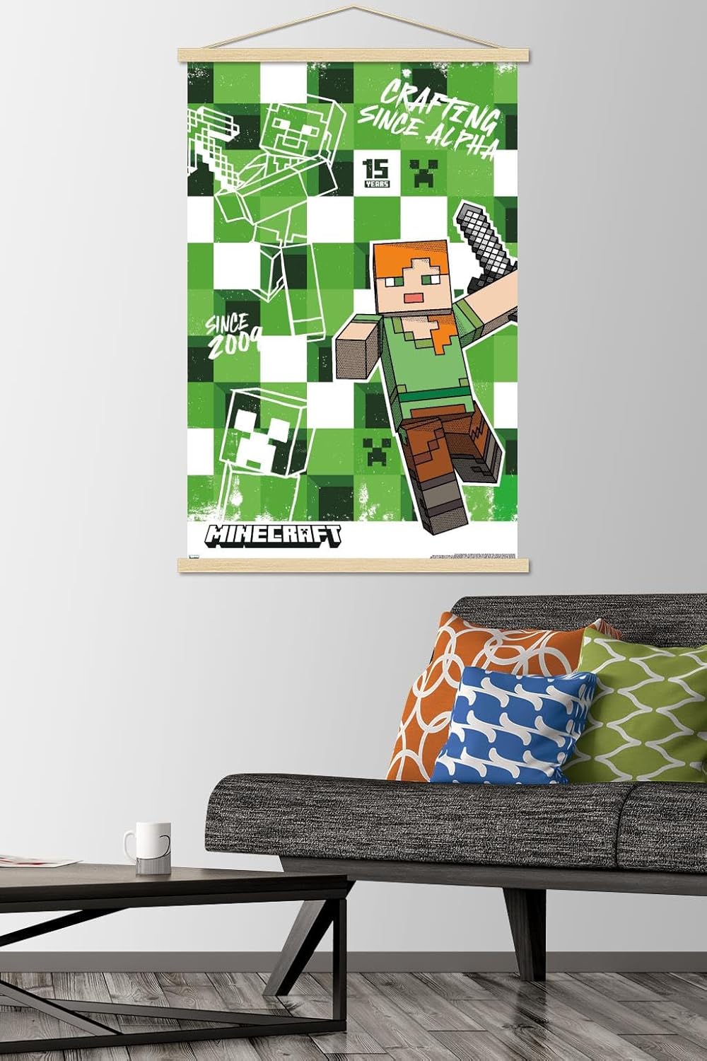 Trends International Minecraft 15th Anniversary – Crafting Since Alpha ...