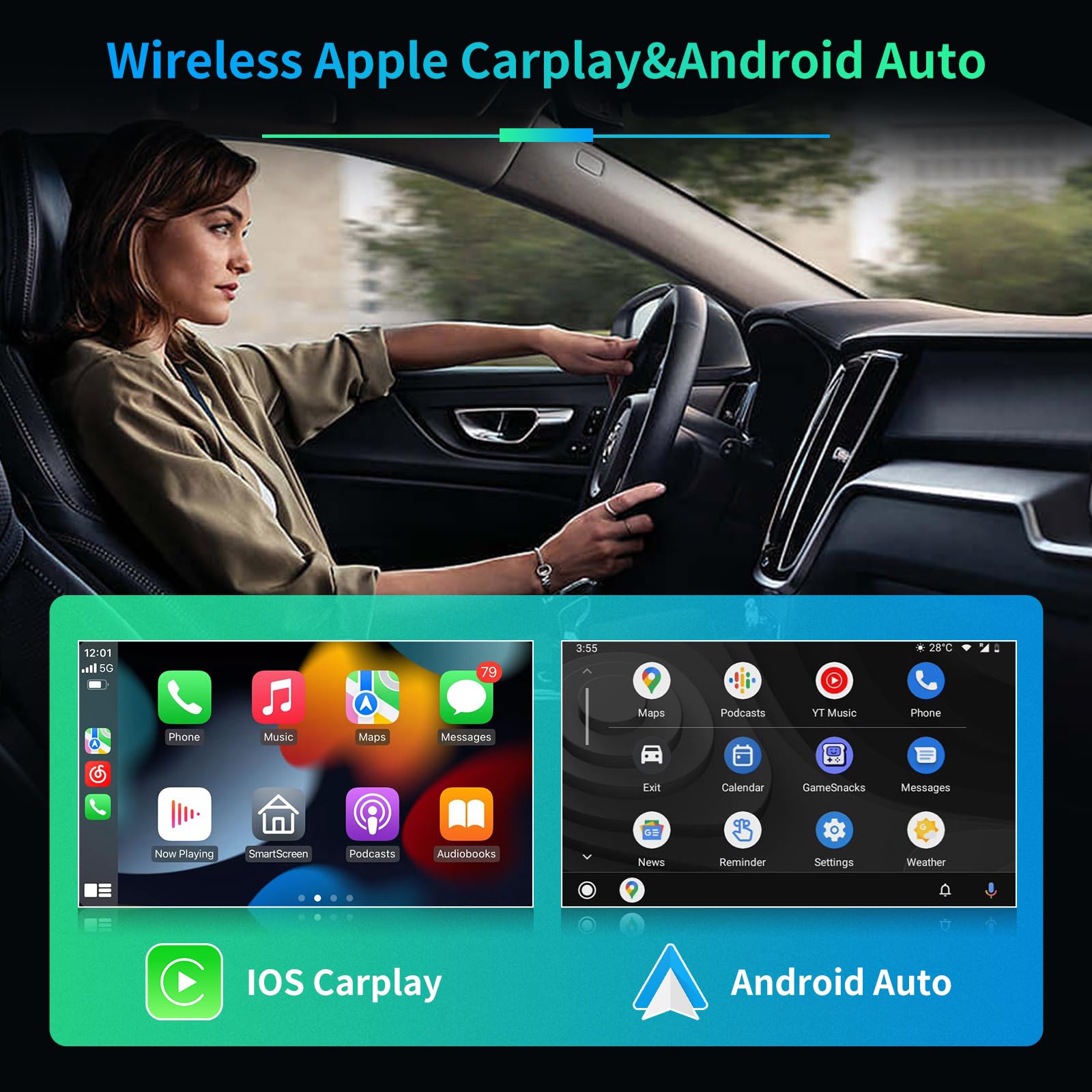 Snapklik 4gb 32gb Android 13 Car Radio Stereo For Chevy Silverado