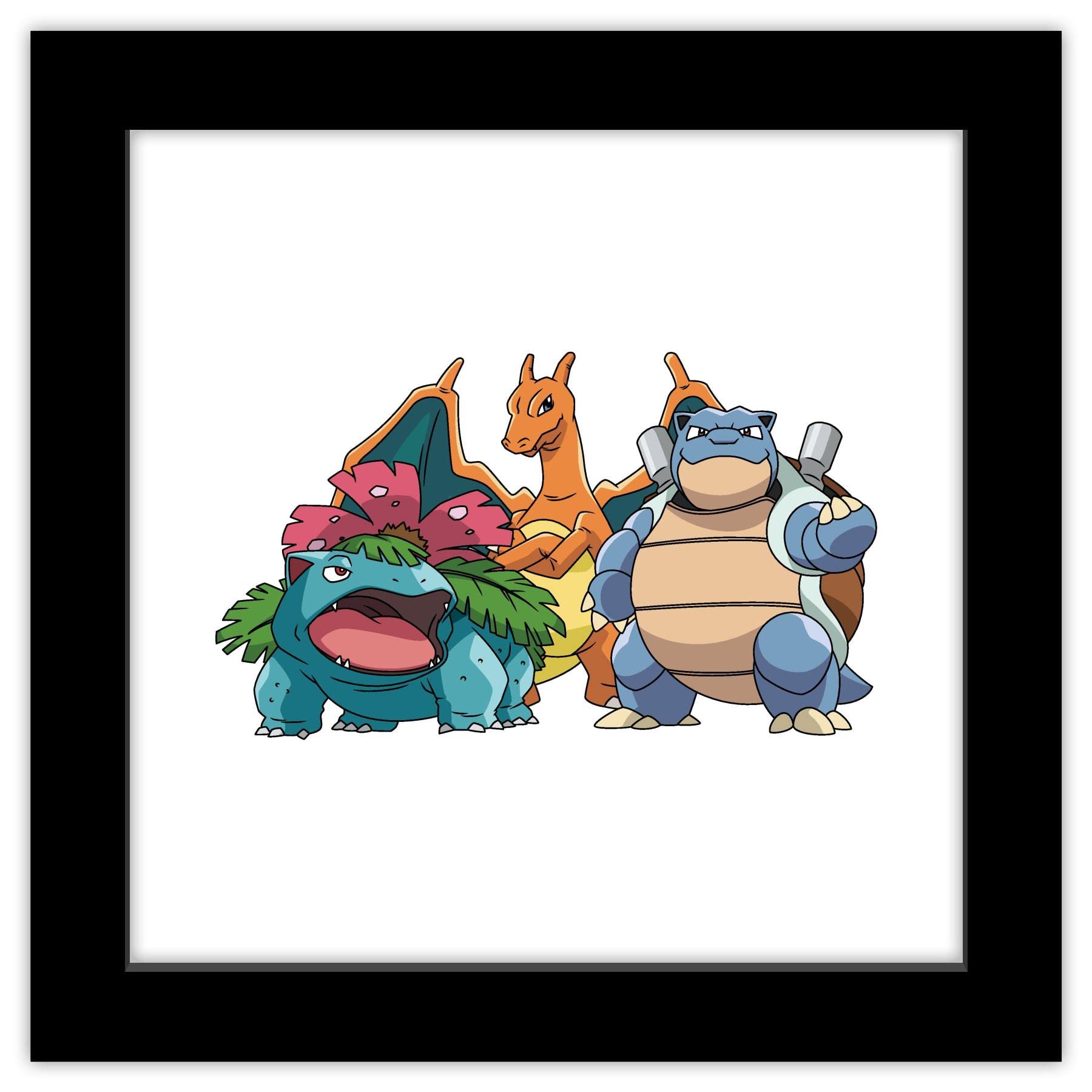 TAKARA TOMY Pokemon Pocket Monsters Venusaur Blastoise Charizard