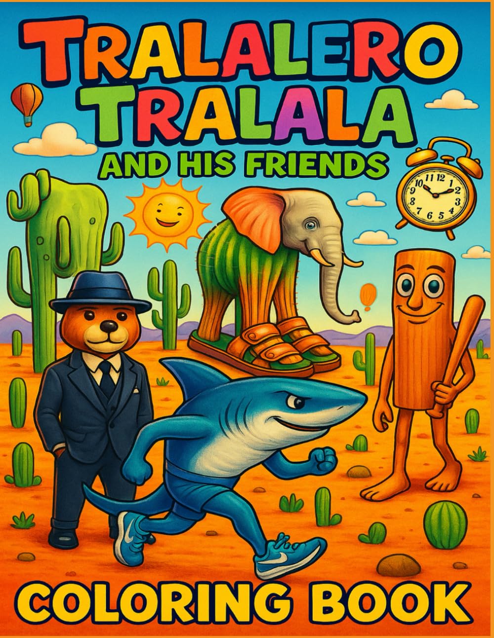 Brain Rot Toys Tung Tung Tung Sahur Brr Brr Patapim Meme Funny Italian ...