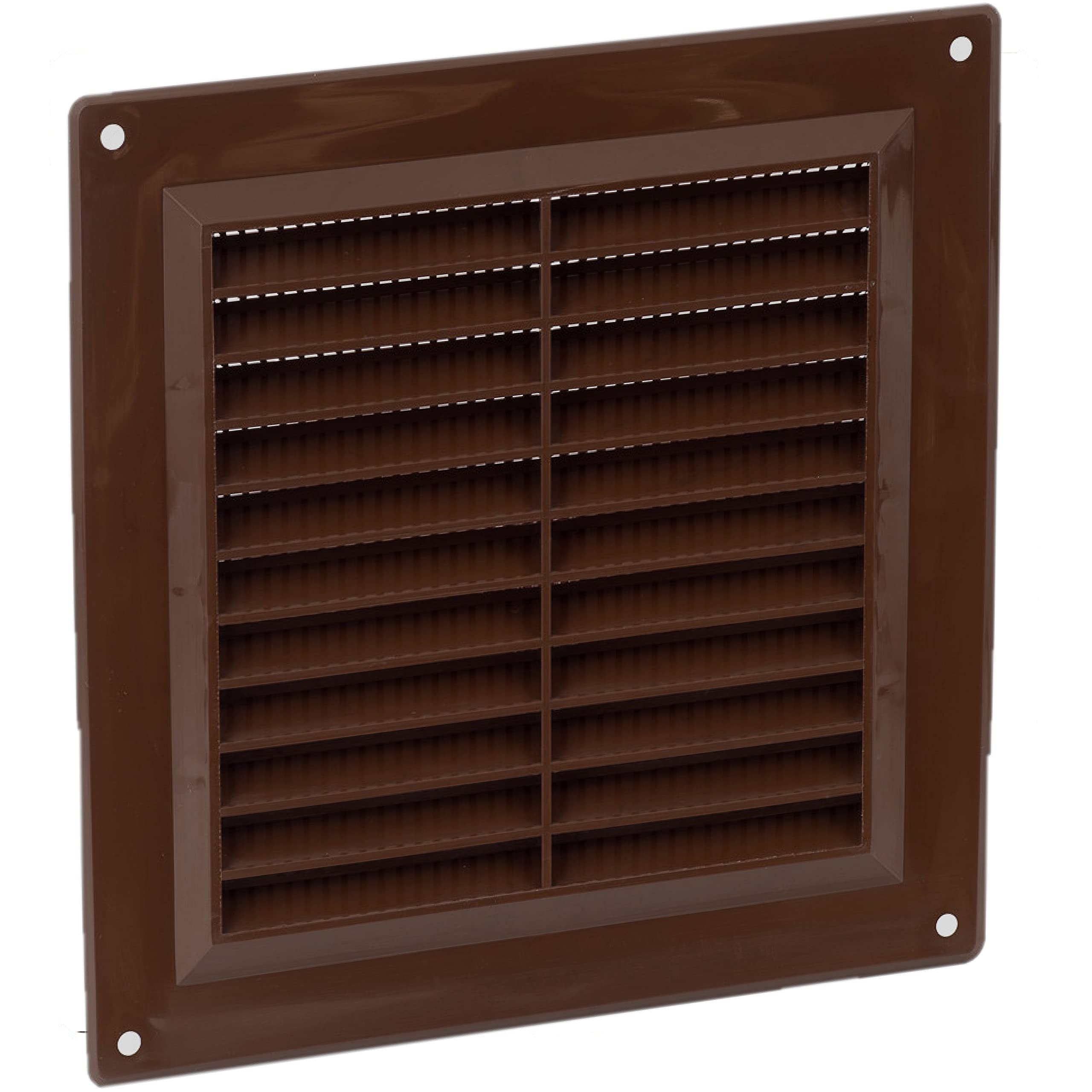 Buy Ozo Brothers Brown Vent CoverBuilt-in Insect Guard Screen - Square ...
