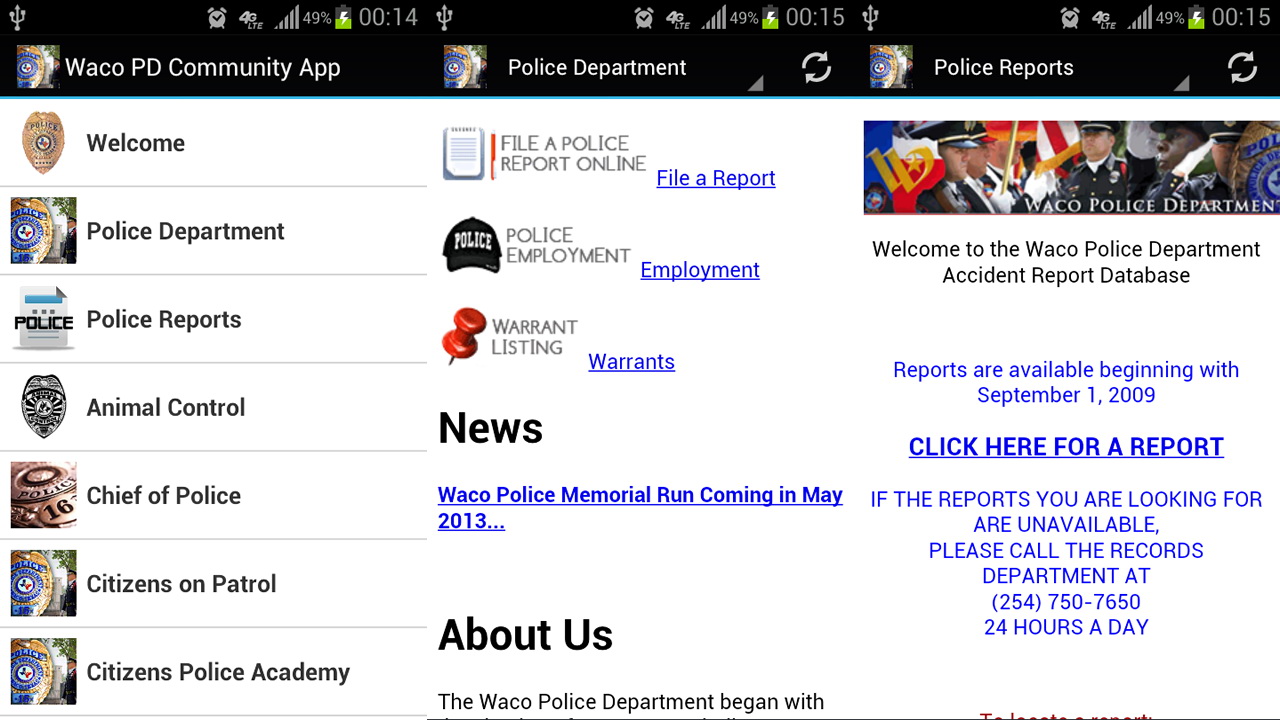Waco PD Community App - App on Amazon Appstore