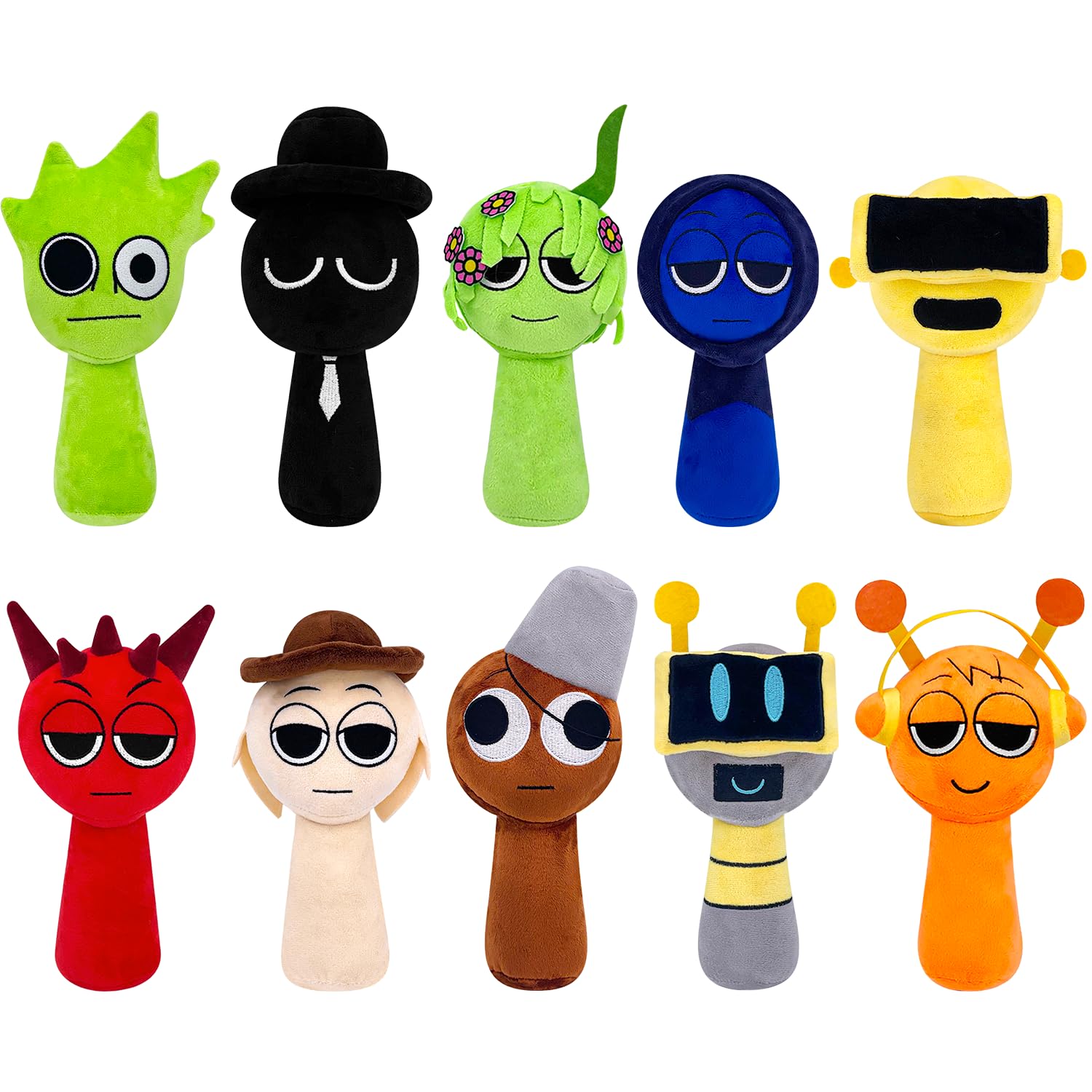 Buy Sprunki Plush, Sprunki Game Plush, Wenda Sprunki, Sprunki Gray ...