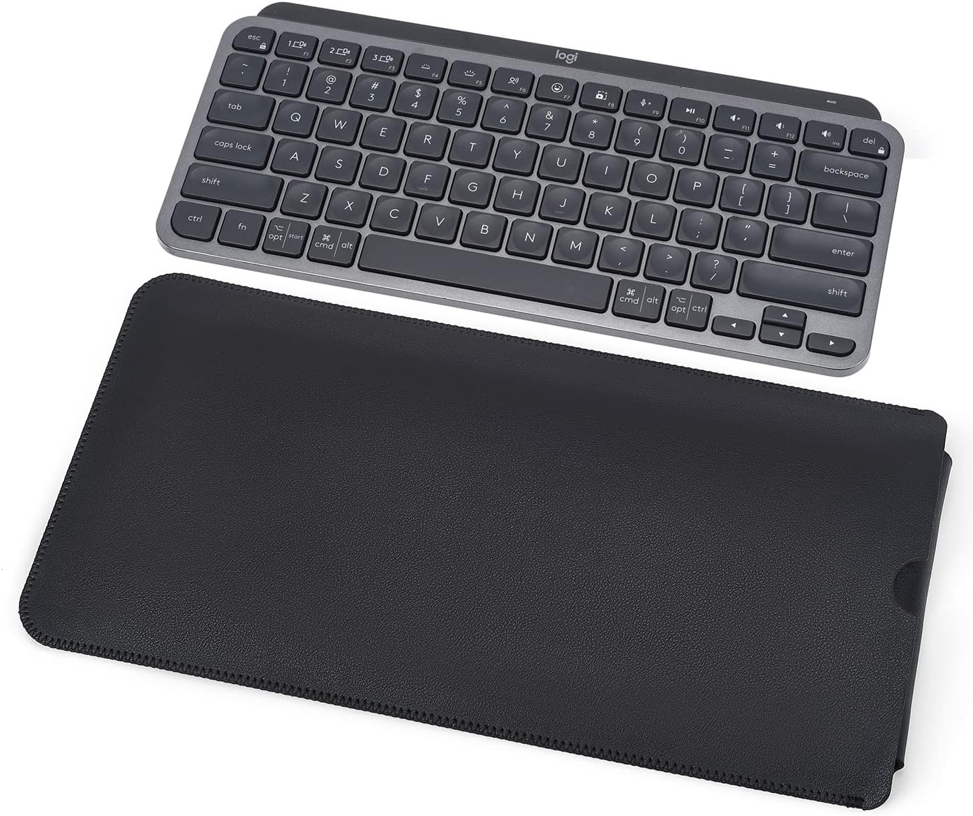 Amazon.com: PU Leather Keyboard Case Sleeve for Logitech MX Keys Mini ...