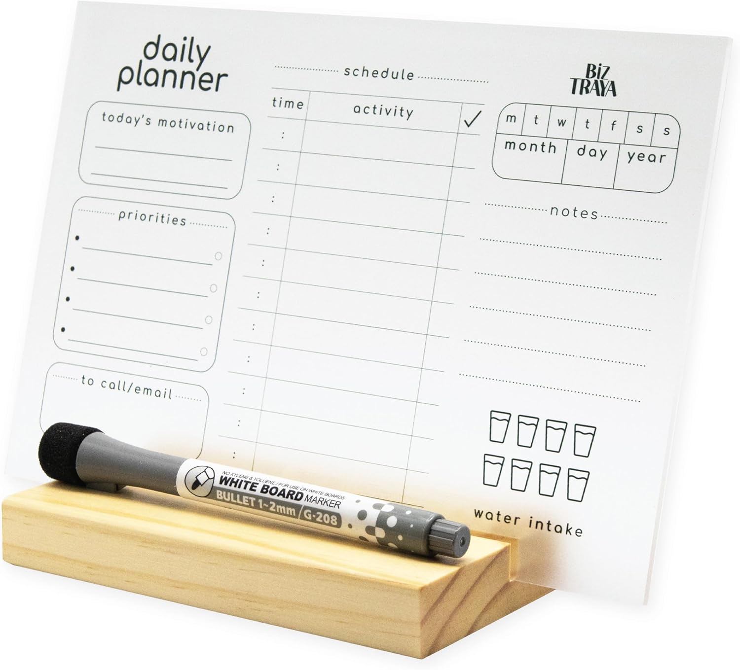Amazon.com: Daily Planner - To Do List Planner - Work Planner - Daily ...