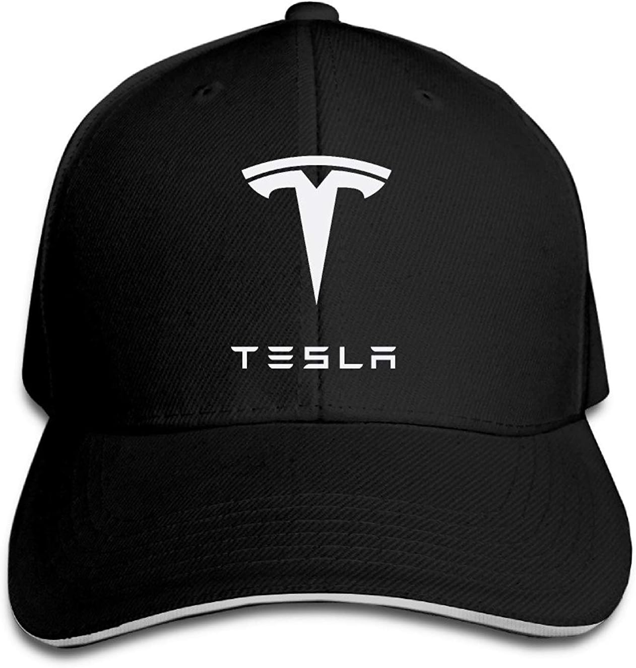 Youaini Bro-Custom Simple Tesla Motors Sandwich Flex Fit Hat Baseball ...