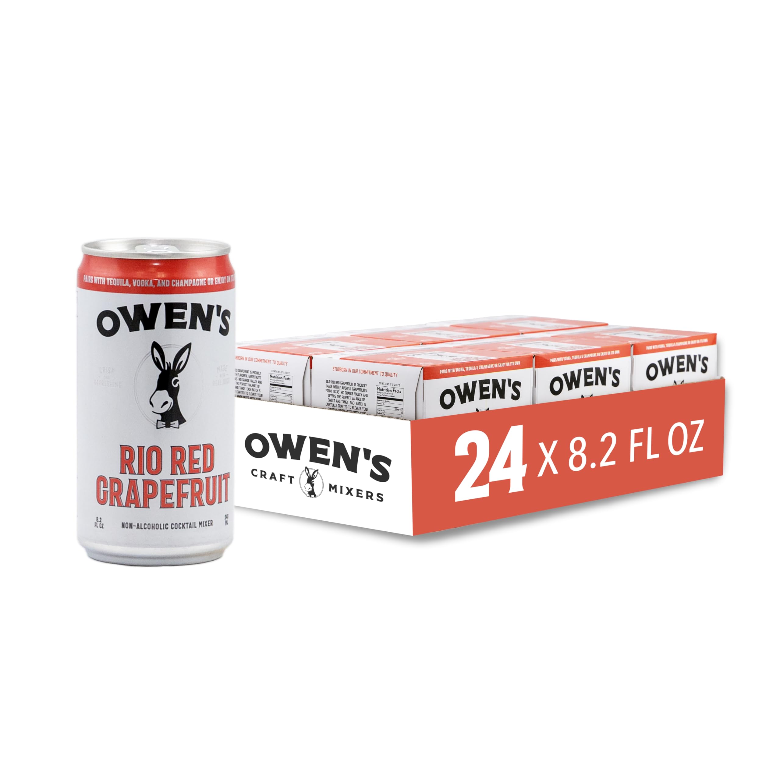 Amazon.com: Owen's Rio Red Grapefruit, Premium Cocktail Mixer Made with ...