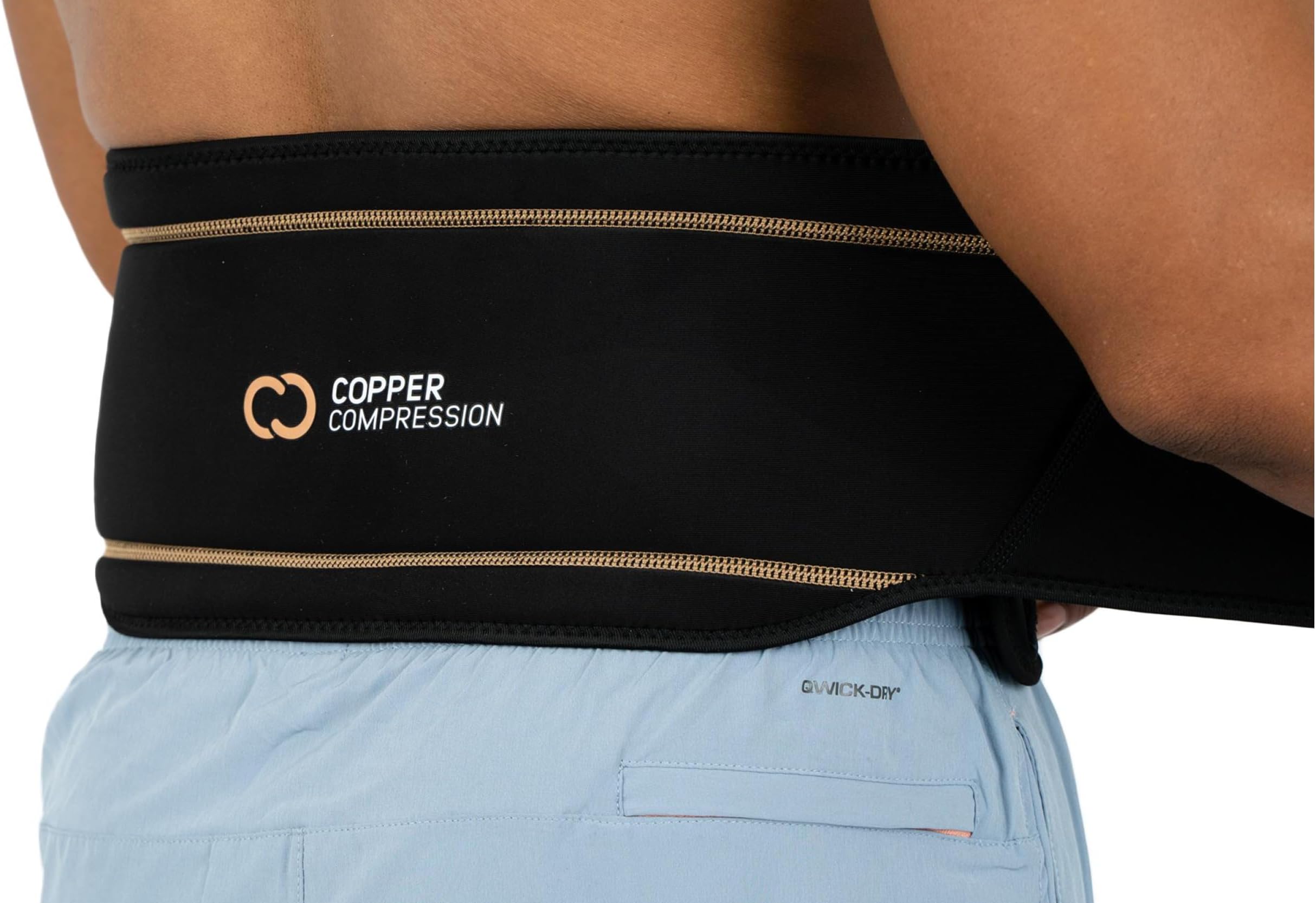 Copper Compression Lower Back Lumbar Support Brace, GUARANTEED Highest ...