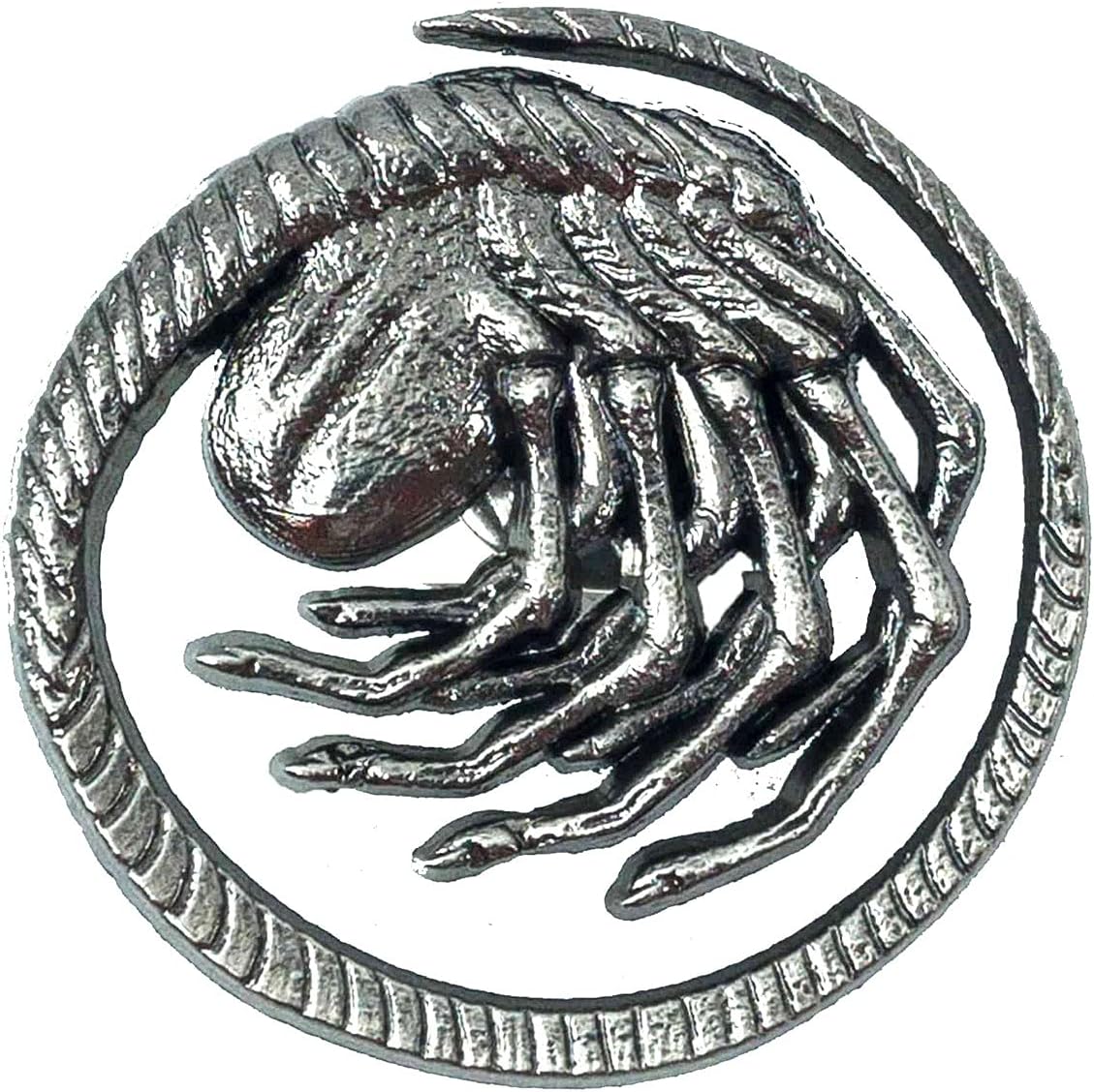 Amazon.com: Official ALIEN Covenant Face Hugger Pin Badge : Clothing ...
