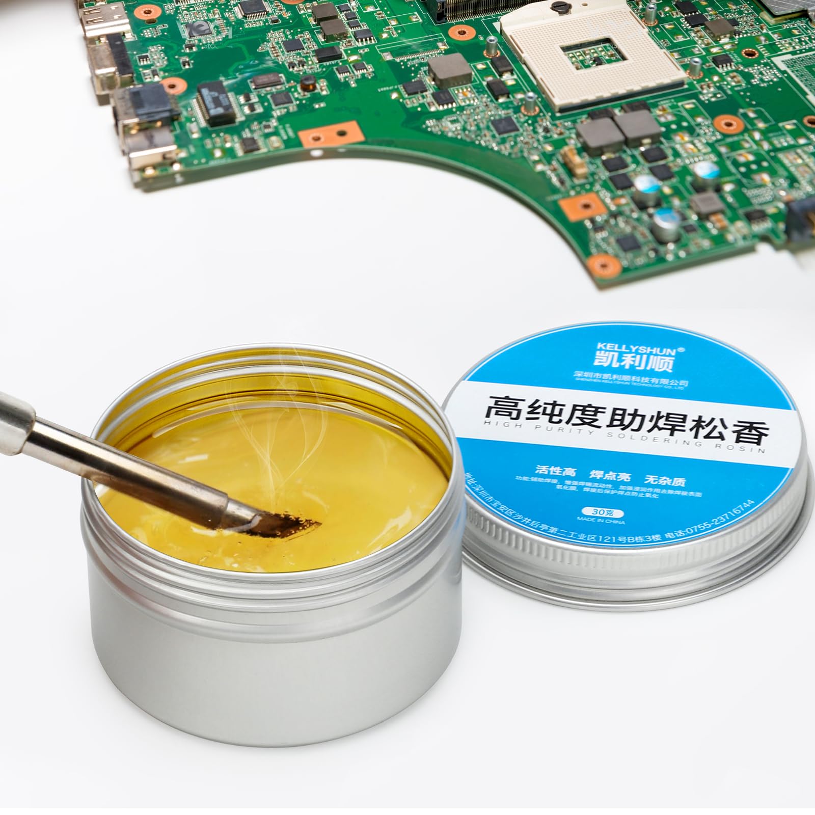 Snapklik.com : Rosin Flux Paste,Flux For Soldering,For PCB LED BGA SMD ...