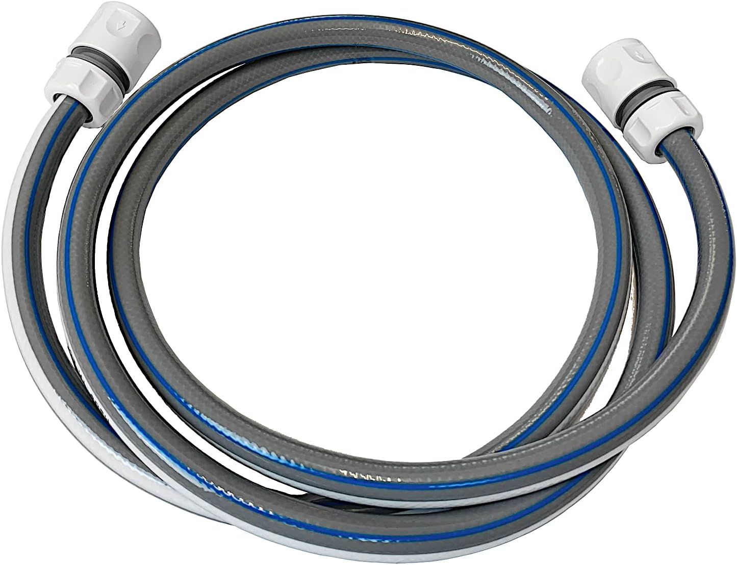 Garden Hose with 2 Connectors - Pipe Extension to Connect Hose Reel to ...