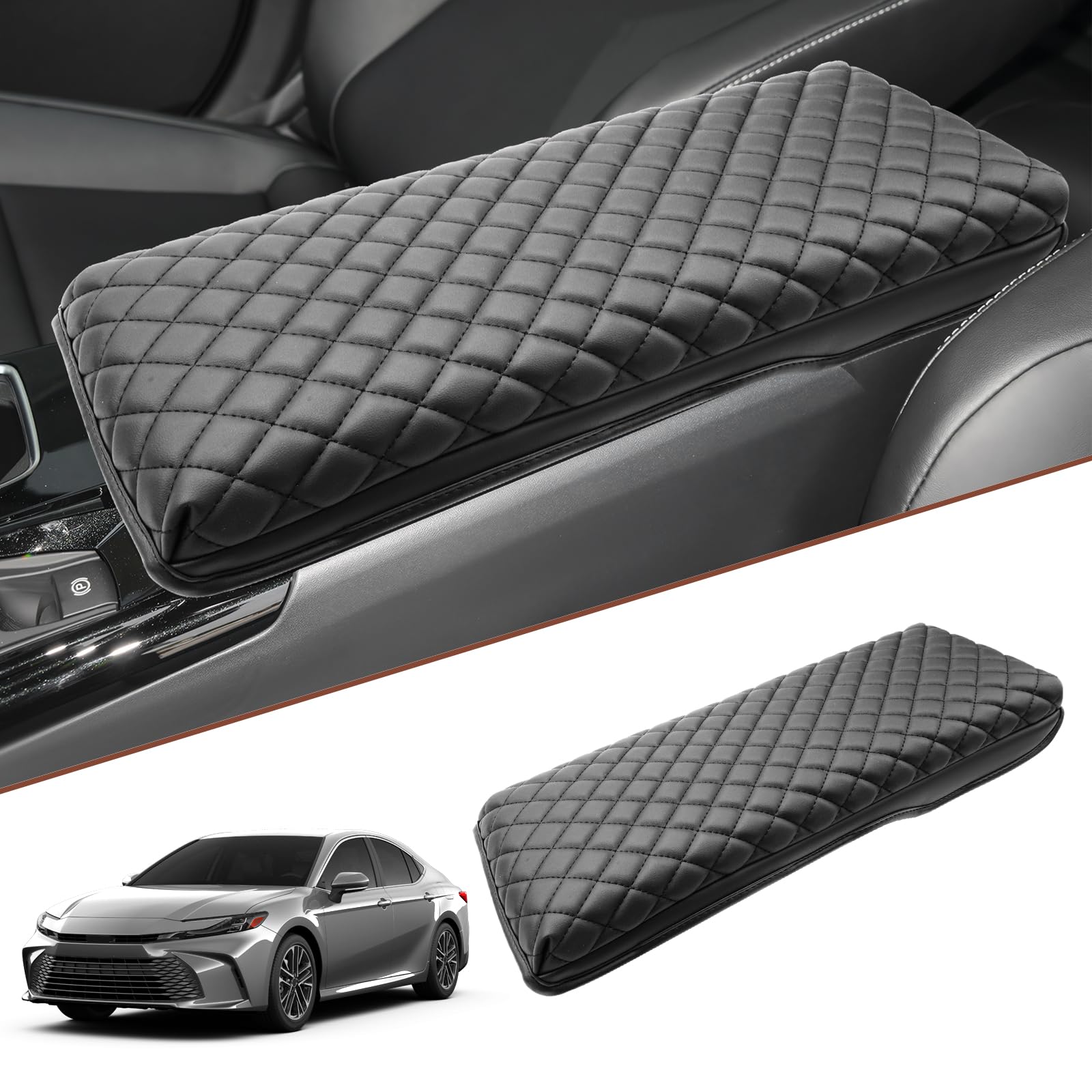 Buy SKTU 2025 Camry Center Console Cover for 2025 Toyota Camry Armrest ...