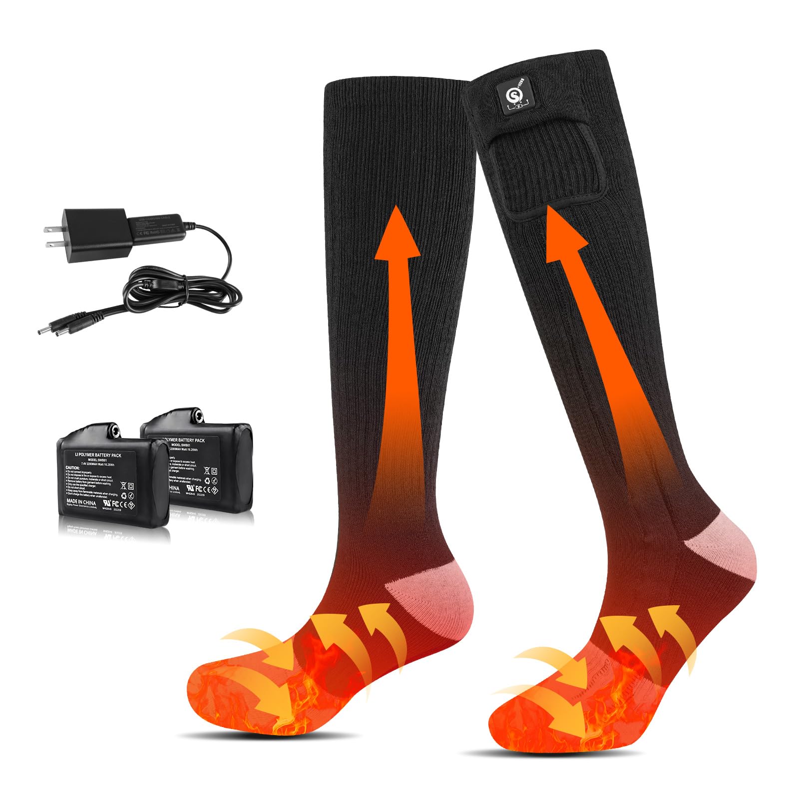 7 Best Electric Ski Socks | Battery Life That Outlasts the Lift