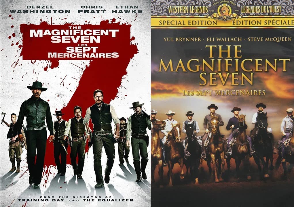 Amazon.com: Magnificent Seven (2016) / The Magnificent Seven (1960 ...