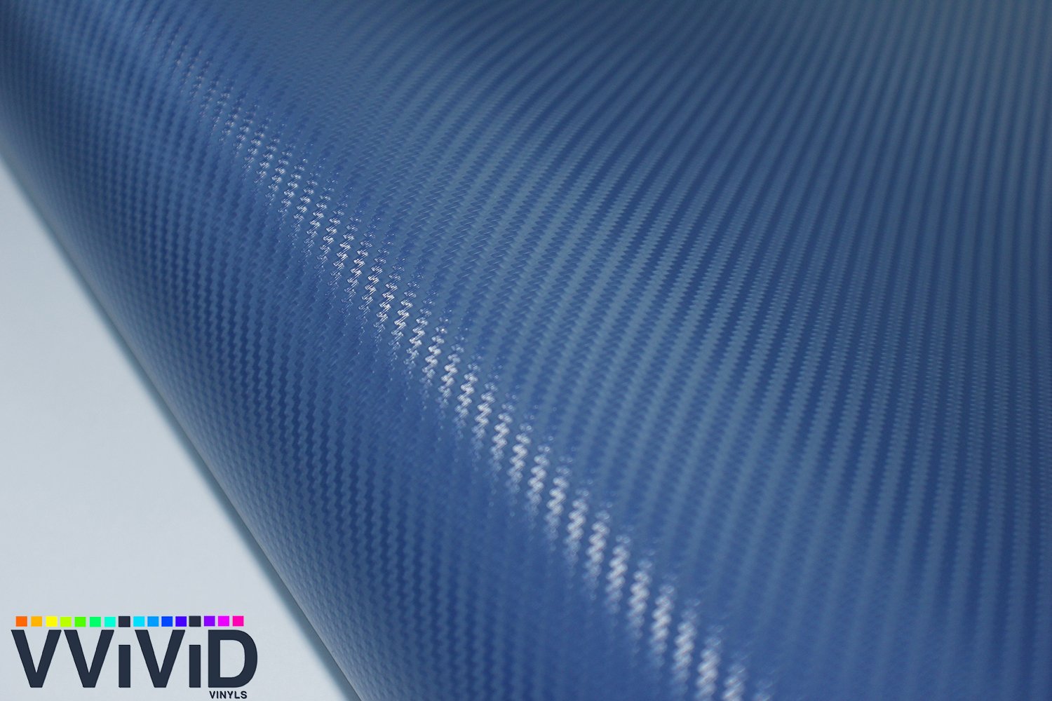 6ft X 5ft Vinyl Sheet VViViD Epoxy 5D Carbon Dark Blue Vinyl Wrap (1 ...