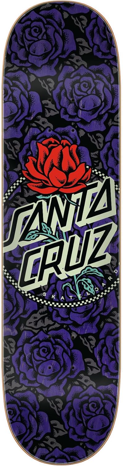 Amazon.com : Santa Cruz Rosette Ringed Dot 7 Ply Birch 8.00in x 31.60in ...