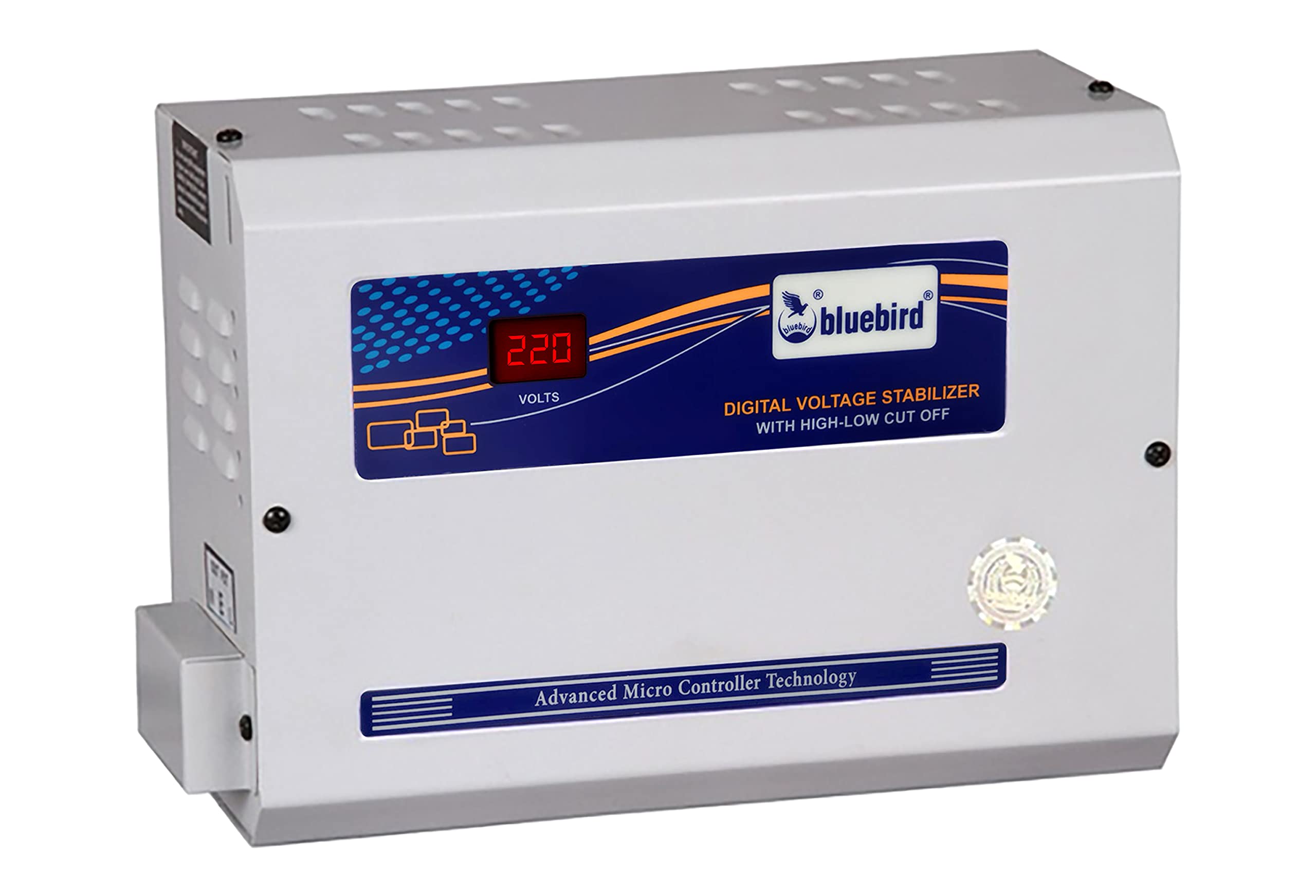 Bluebird Digital Voltage Stabilizer 4kVA 150-270V Economy for 1 and 1.5 ...