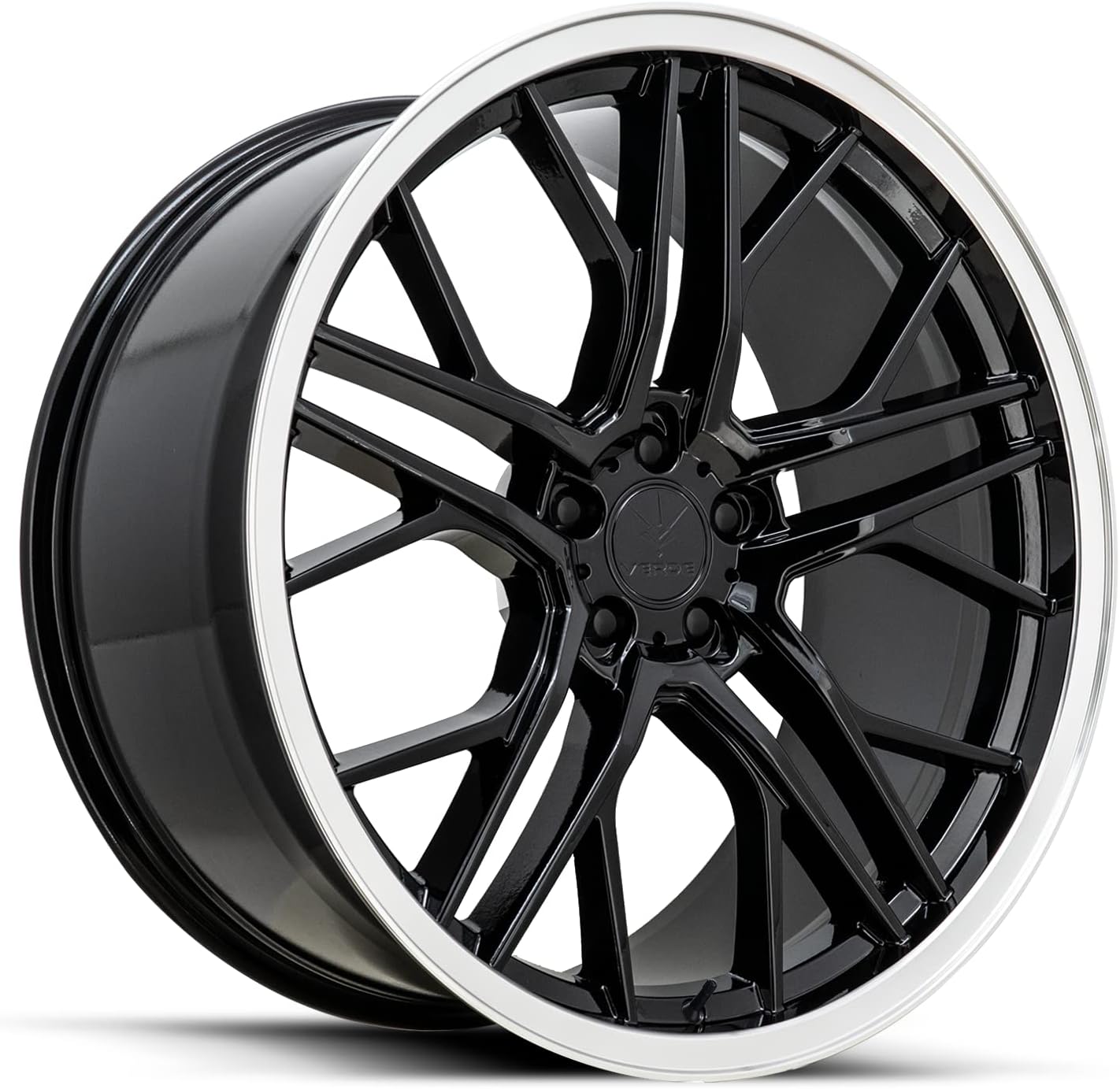 Amazon.com: Verde Wheels V14 Modus Gloss Black/Machined Wheel (22 x 10. ...