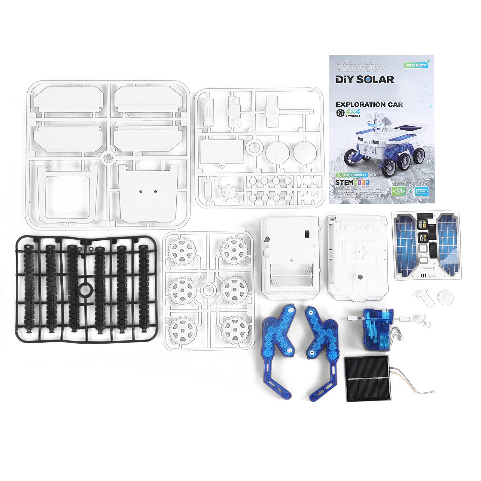 Buy Science Toys for Kids, Solar Powered Car Kit Solar Powered Car ...