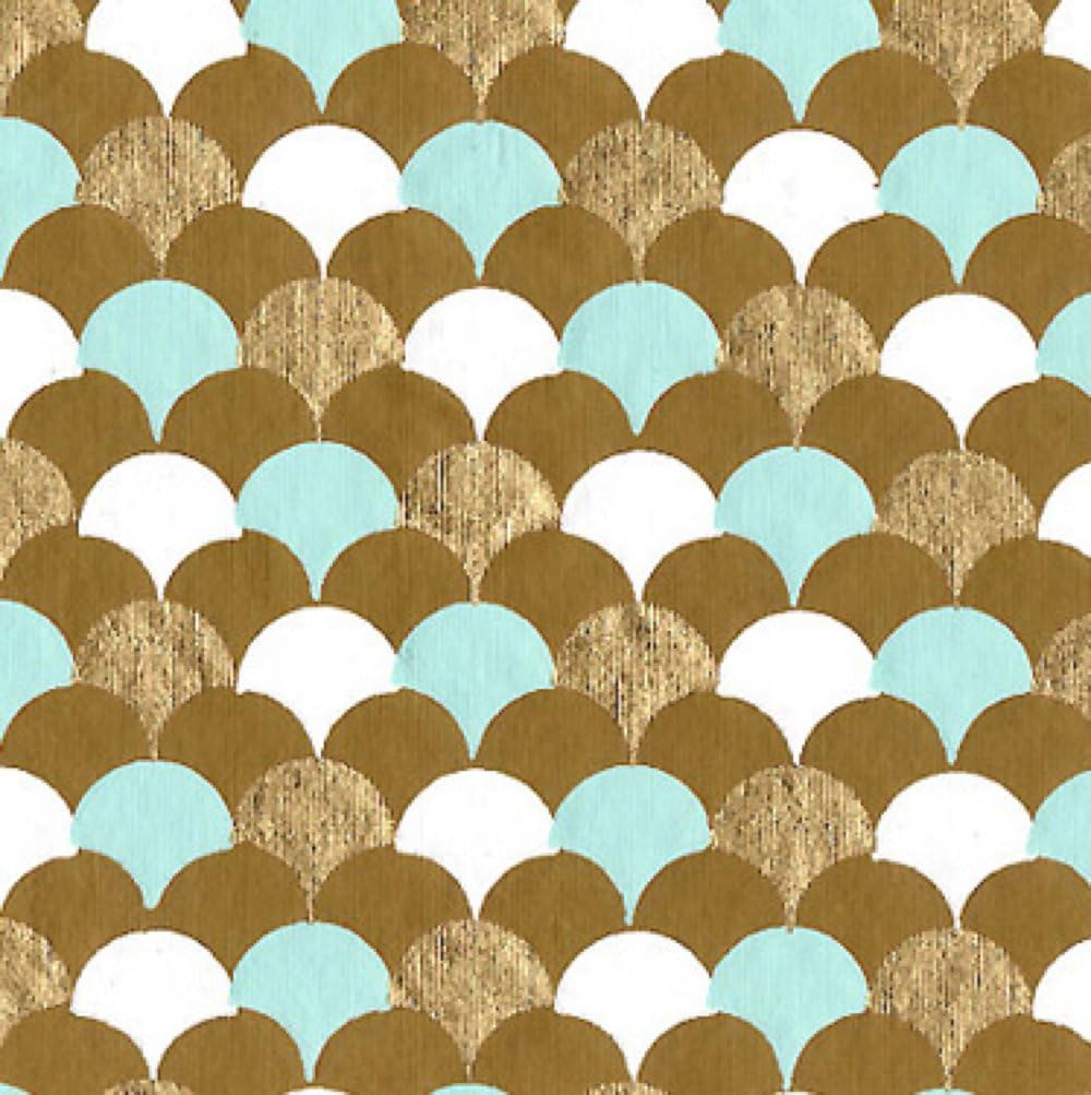 Amazon.com: Handmade Paper Brown/Turquoise Scales : Health & Household