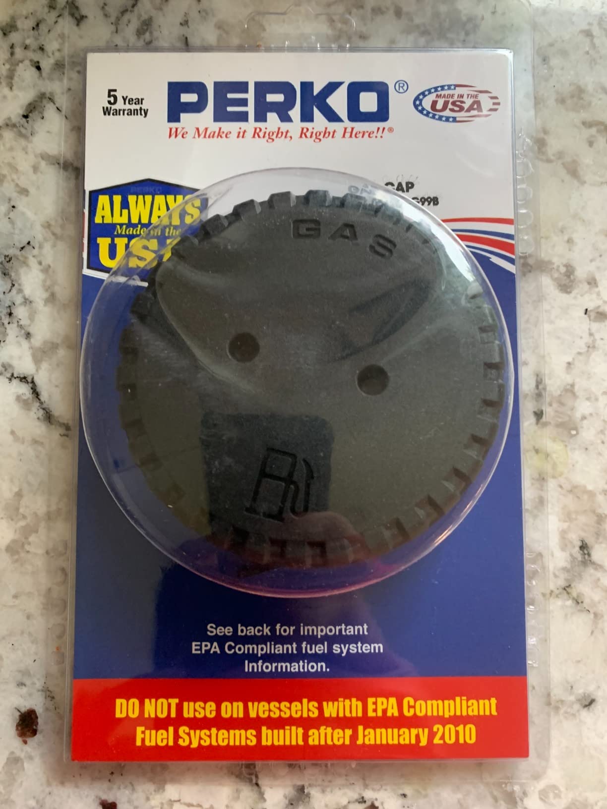 Amazon.com: Perko 0542DPG99B Polymer Cap for 0543 and 0543 Fills - Gas ...