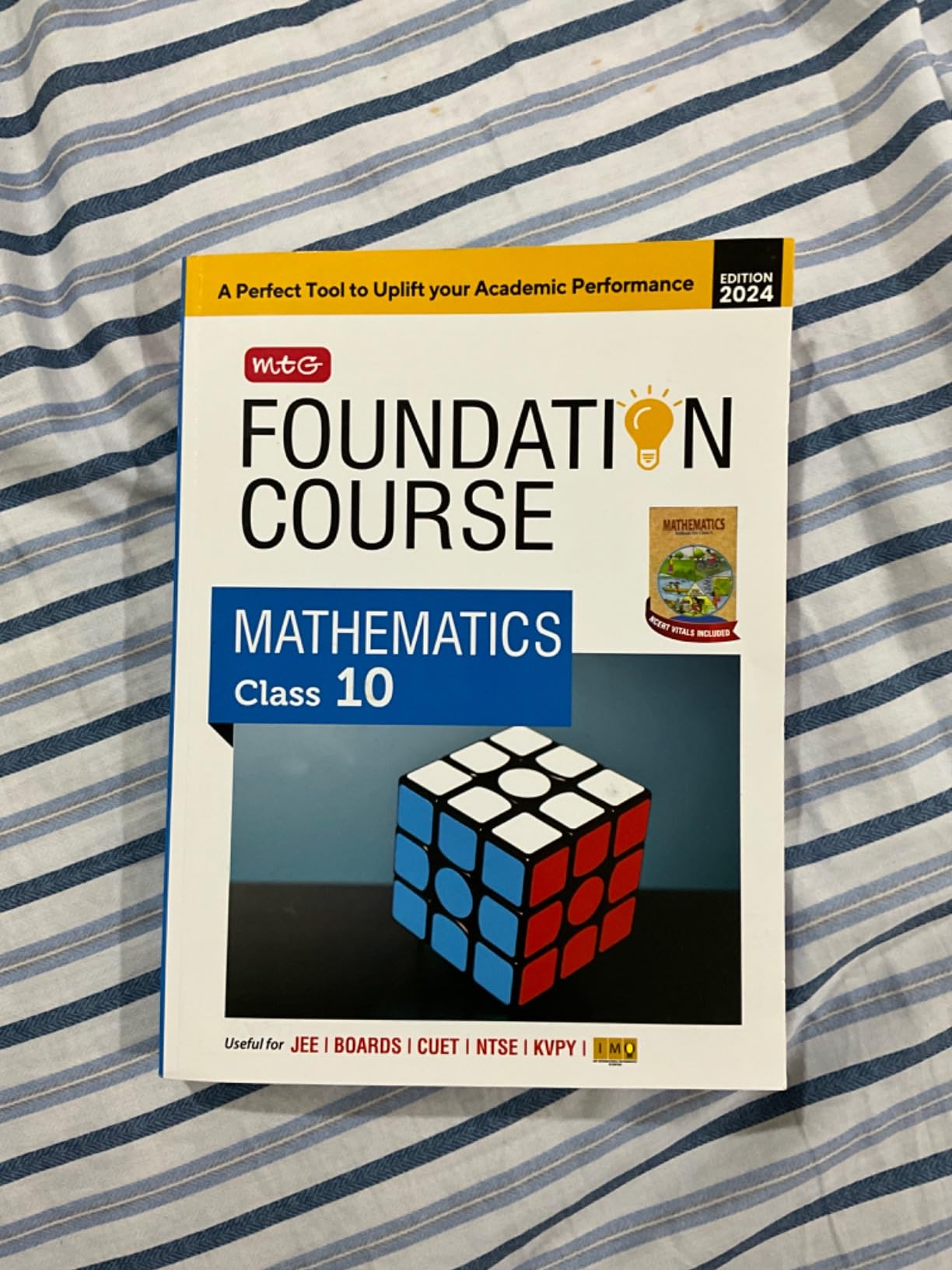 Buy MTG Foundation Course Class 10 Mathematics Book For IIT JEE, IMO ...