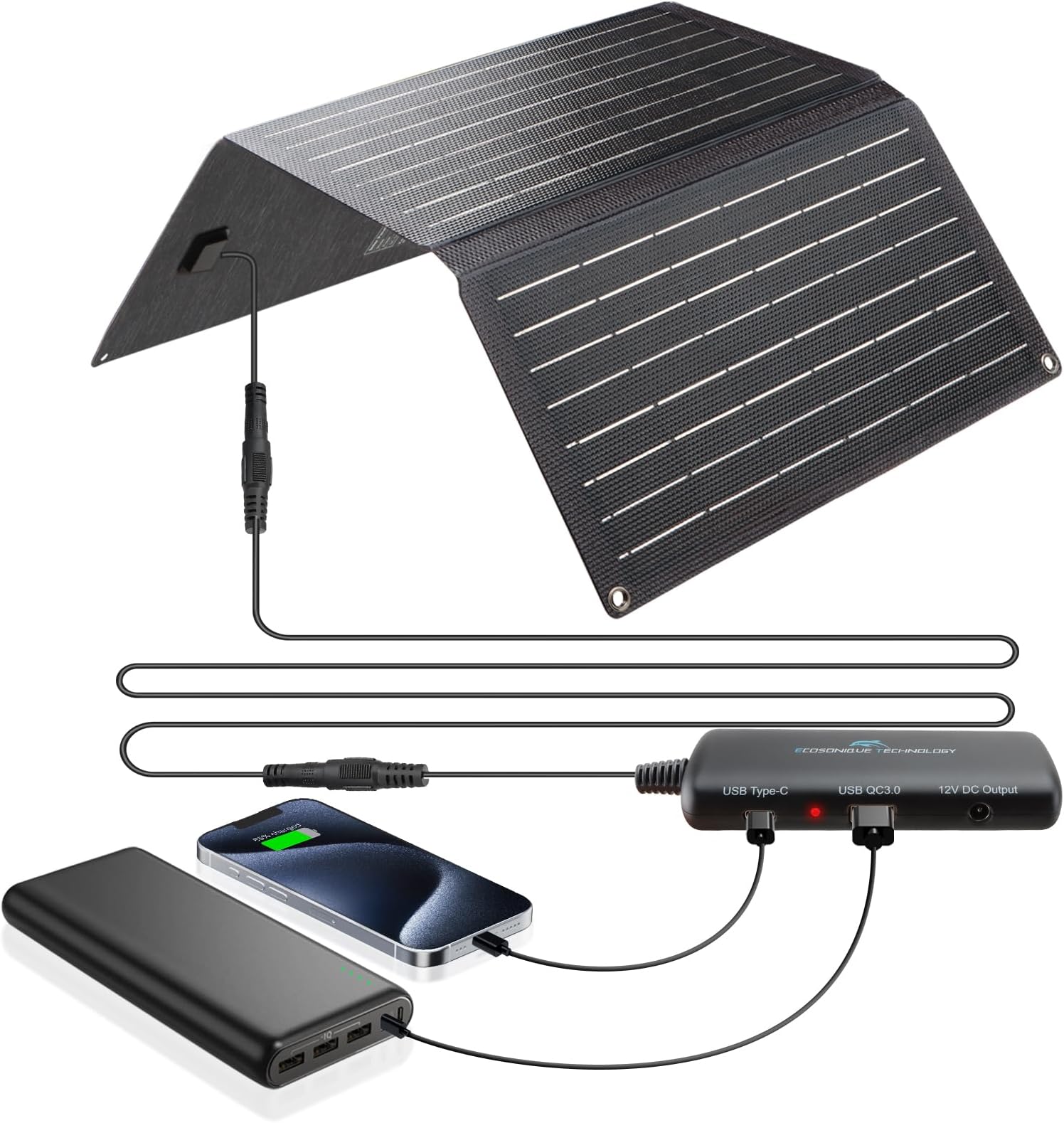 Amazon.com : Aocoray Mini 5V 6W USB Solar Panel, Portable 5 Volt 6 Watt ...