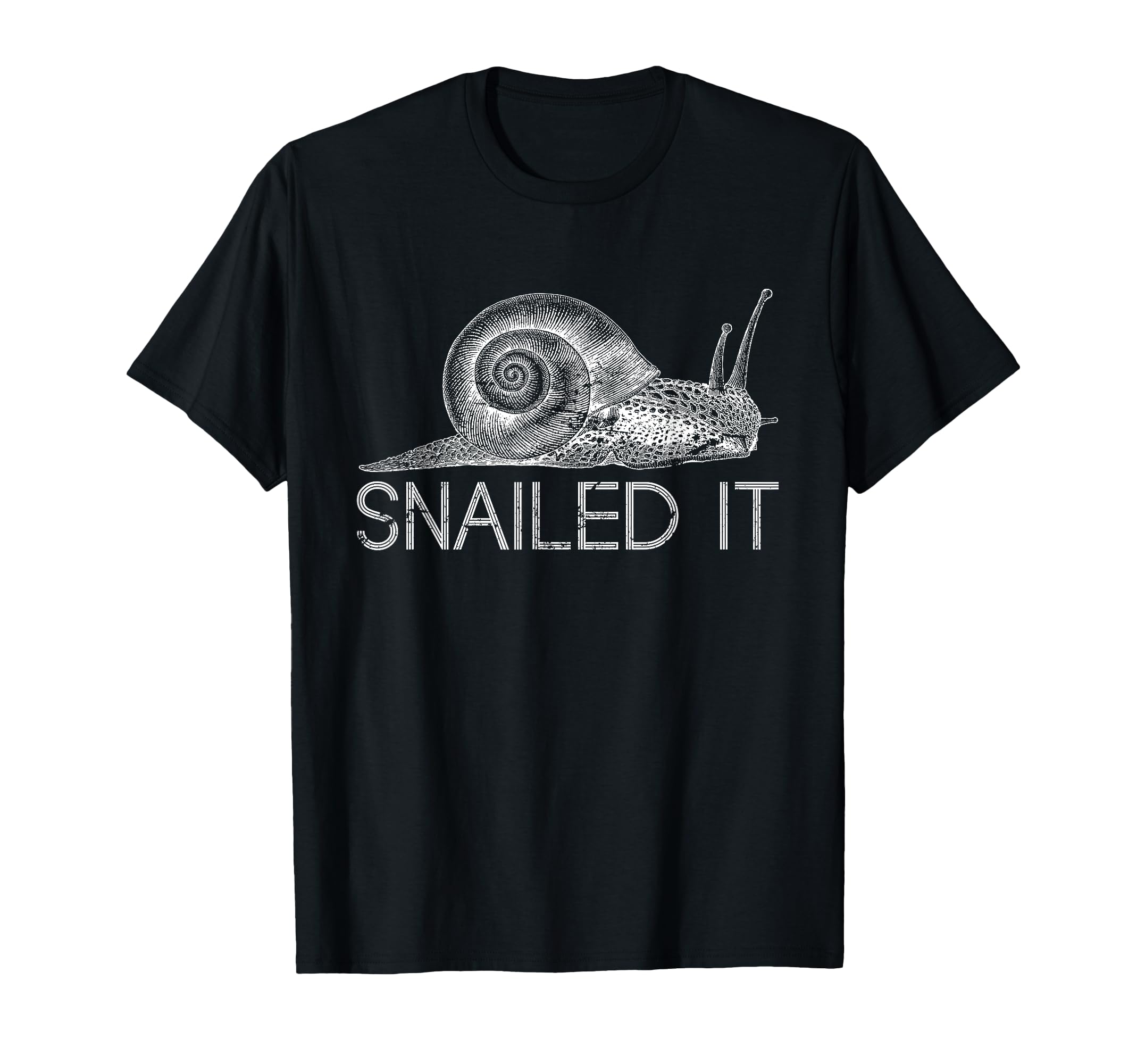 Amazon.com: Snailed It Snail T-Shirt : Clothing, Shoes & Jewelry