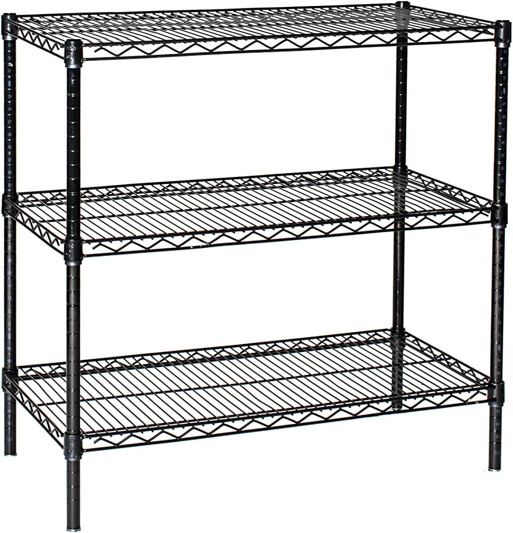 Amazon.com: EZPEAKS 6-Shelf Shelving Unit, Changeable into 2 of 3-Shelf ...