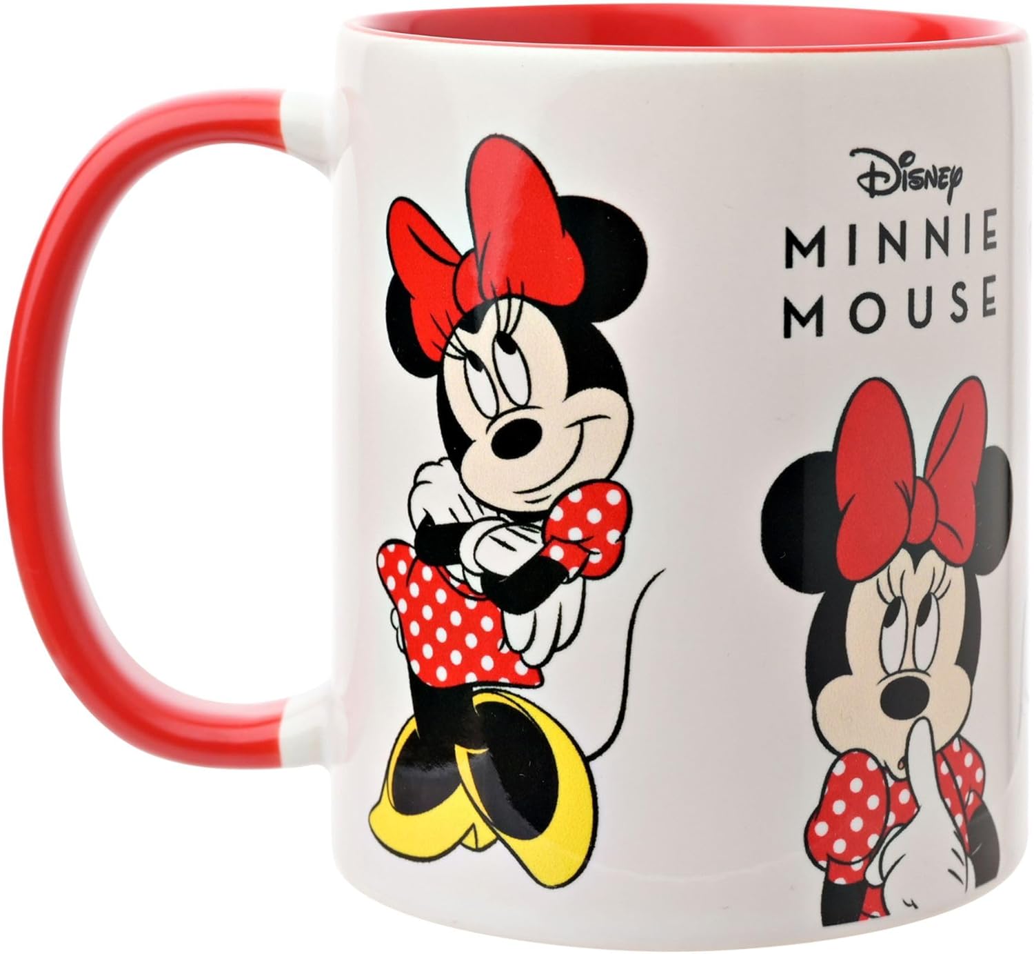 Widdop and Co. - Disney Minnie Mug - Red/White Tea & Coffee Glazed ...