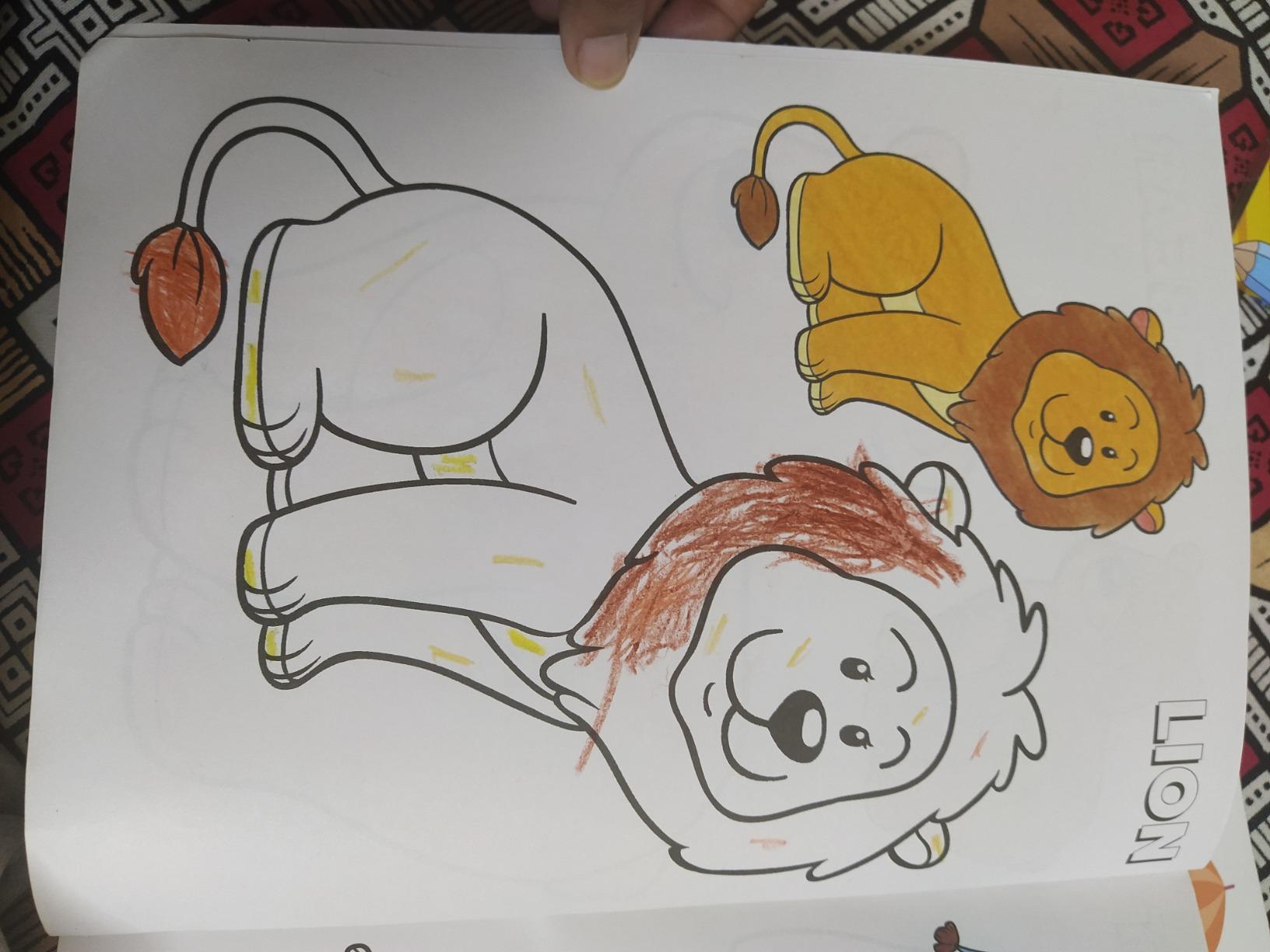 My Big Book of Creative Crayons : A Creative Crayon Copy Colouring Book ...