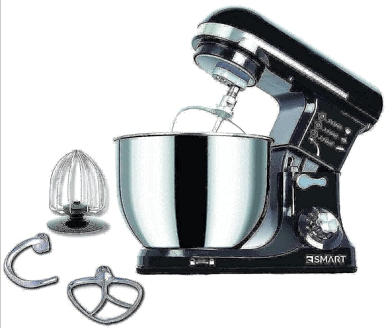 Smart SBM37X5 1100W Stand Mixer, 5 Liter Capacity, Black: Buy Online at ...