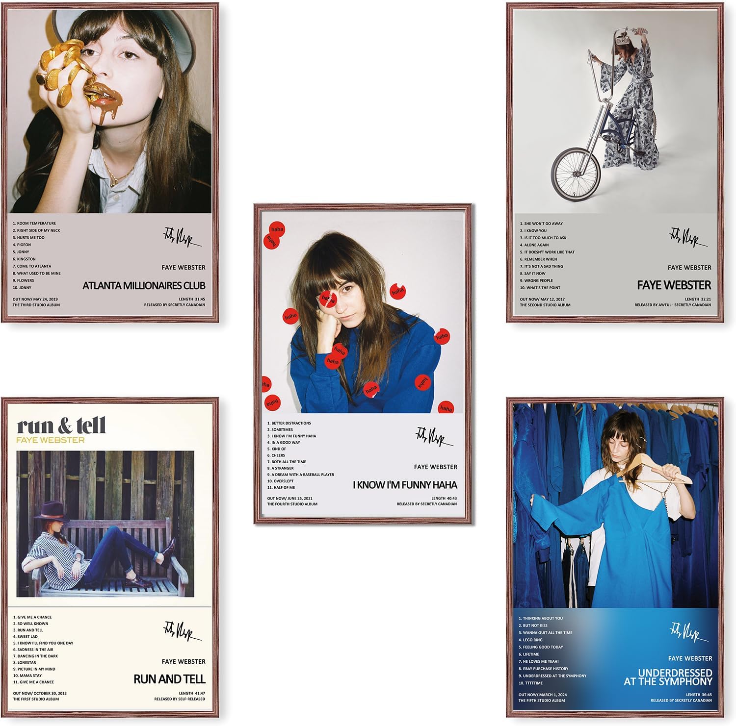 Amazon.com: ZHOULZ Faye Webster Poster Album Cover Limited Edition ...