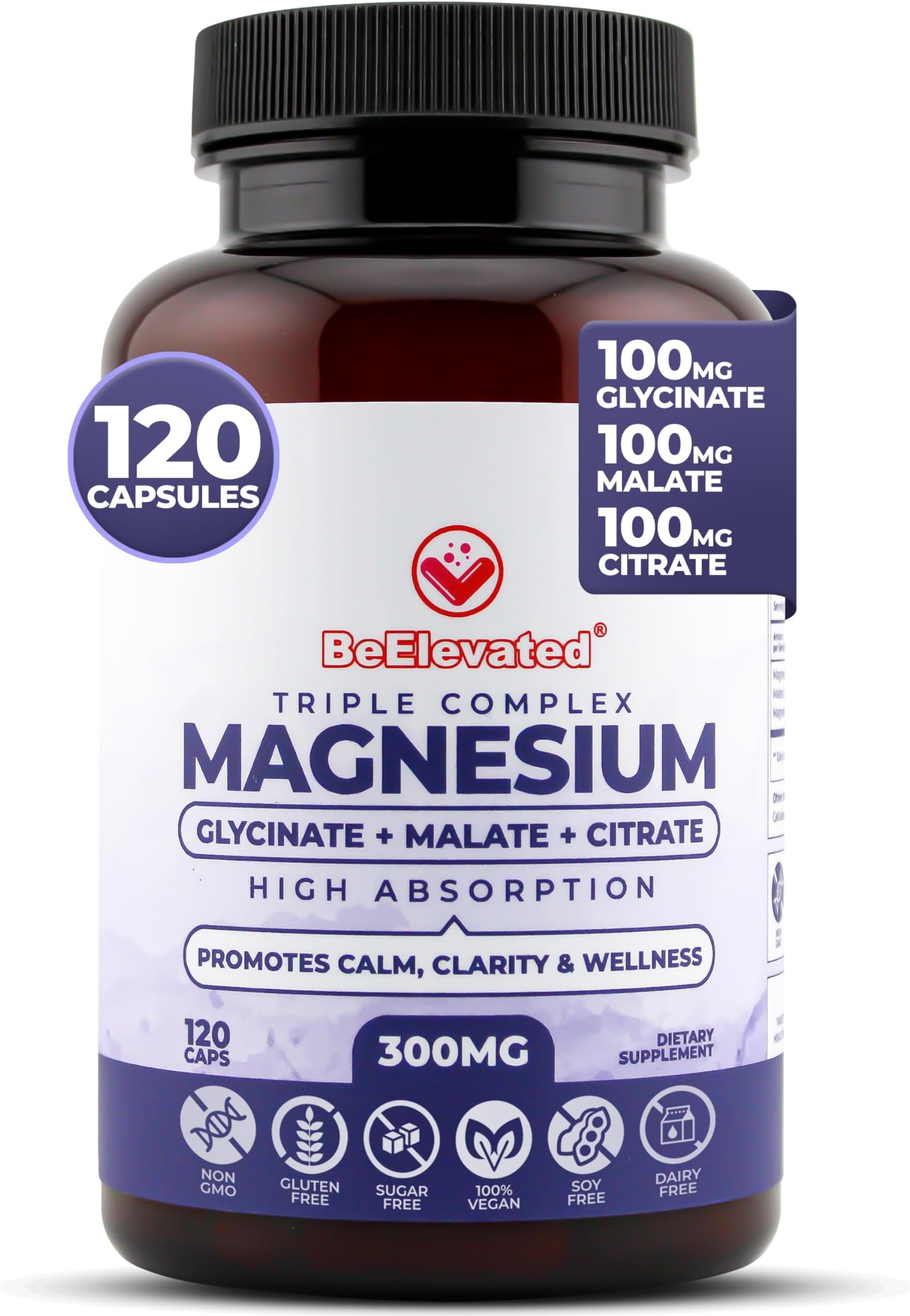 Amazon.com: DaVinci Labs Tri-Mag 300 - Chelated Magnesium Supplement ...