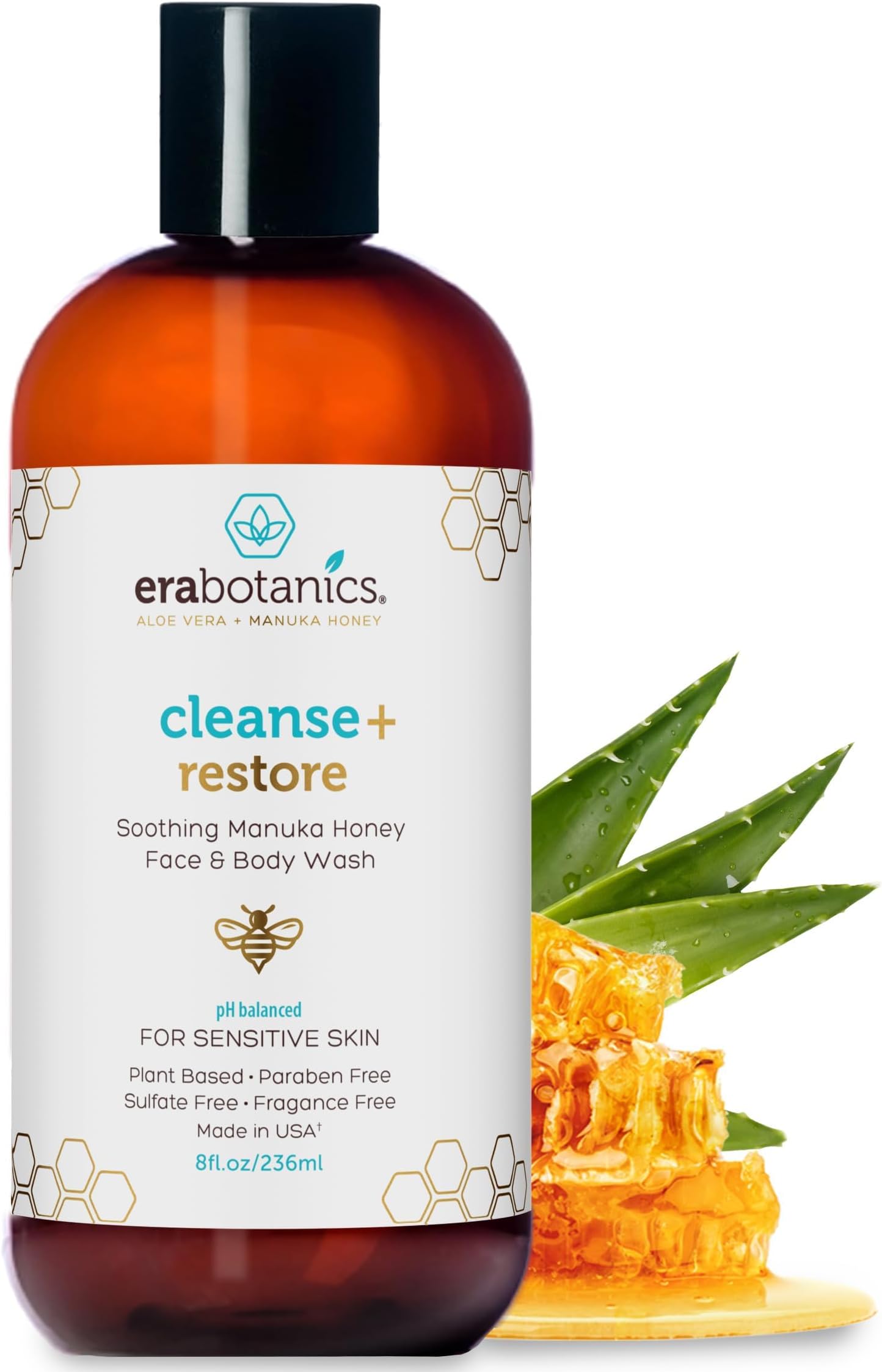 Amazon.com: Dr. Organic Manuka Honey Face Wash | Gentle, Soothing ...