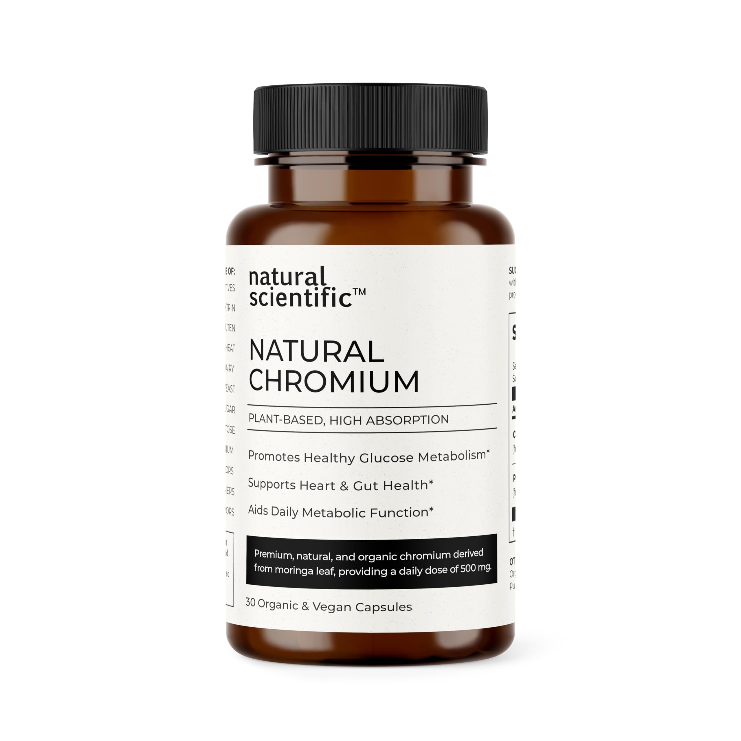 Amazon.com: Organic Chromium 500mcg Supplement - Better Than Chromium ...