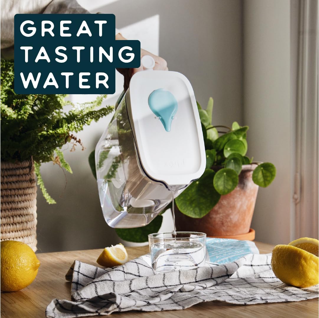 Phox Wave 2.8L Water Filter Jug and Refillable Cartridge (Softener ...