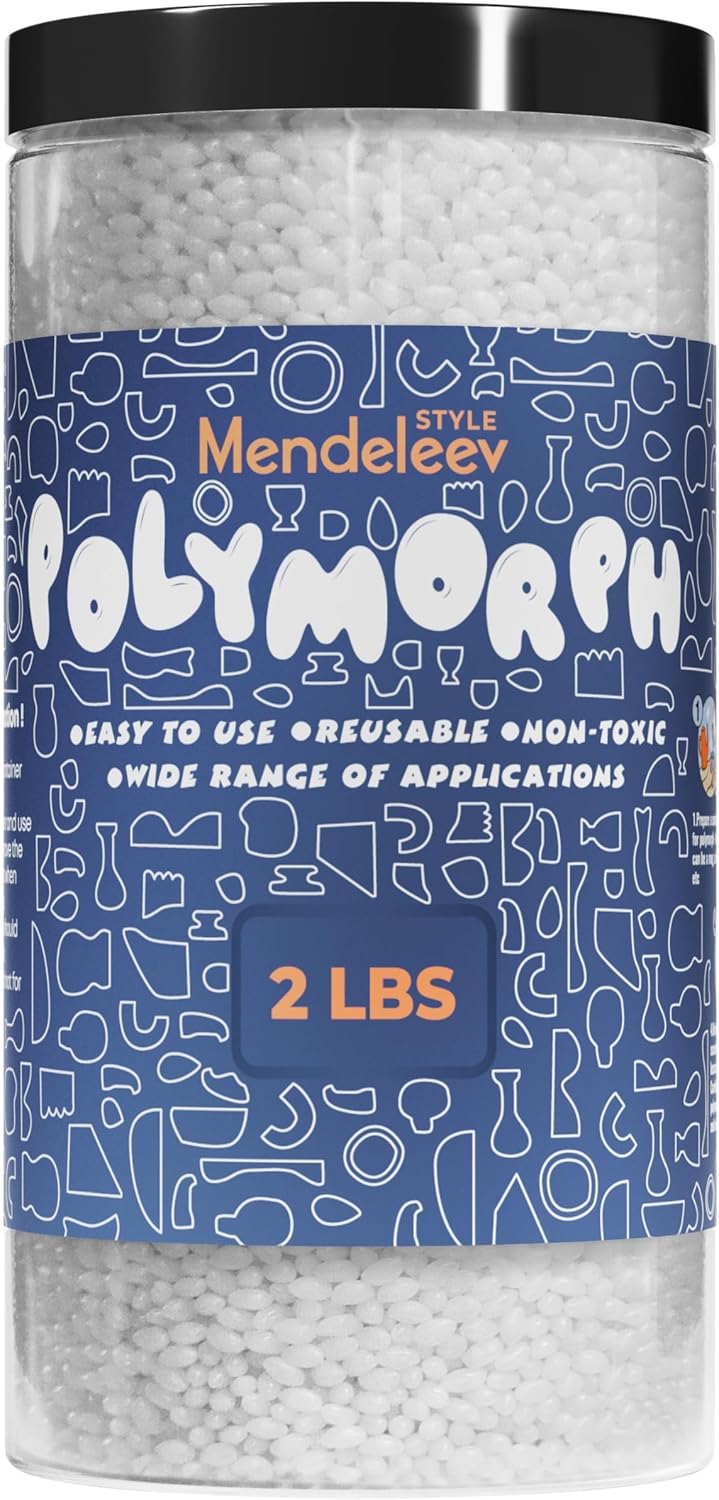 Amazon.com: 32 OZ Thermoplastic Polymorph Moldable Plastic Beads ...