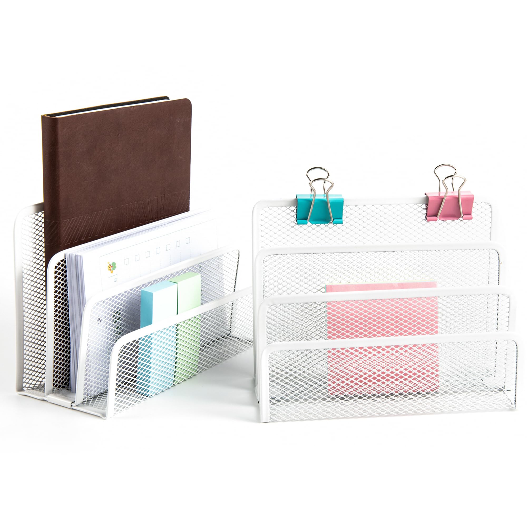 Amazon.com: VANRA Small Letter Sorter Pack of 2 Desktop File Organizer ...