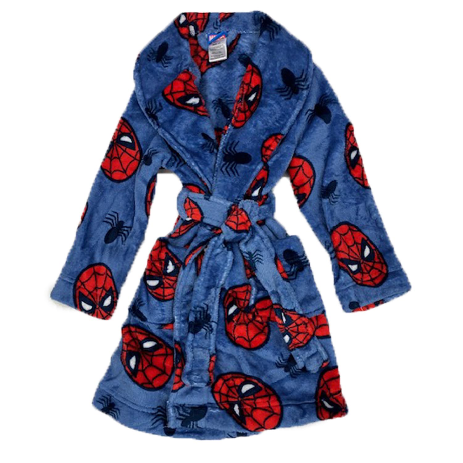 Amazon.com: Marvel Spider-Man Toddler Boy Spider-Man Robe - Sizes 2T-5T ...