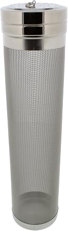 Amazon.com: Brewing Hopper Basket, Stainless Steel 300 Micron Mesh ...