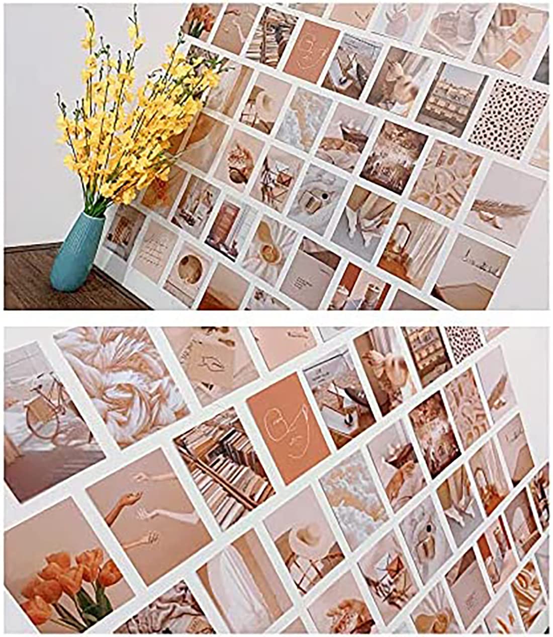 Verve Jelly Wall Collage Kit 50Pcs Green Botanical Photo Posters ...