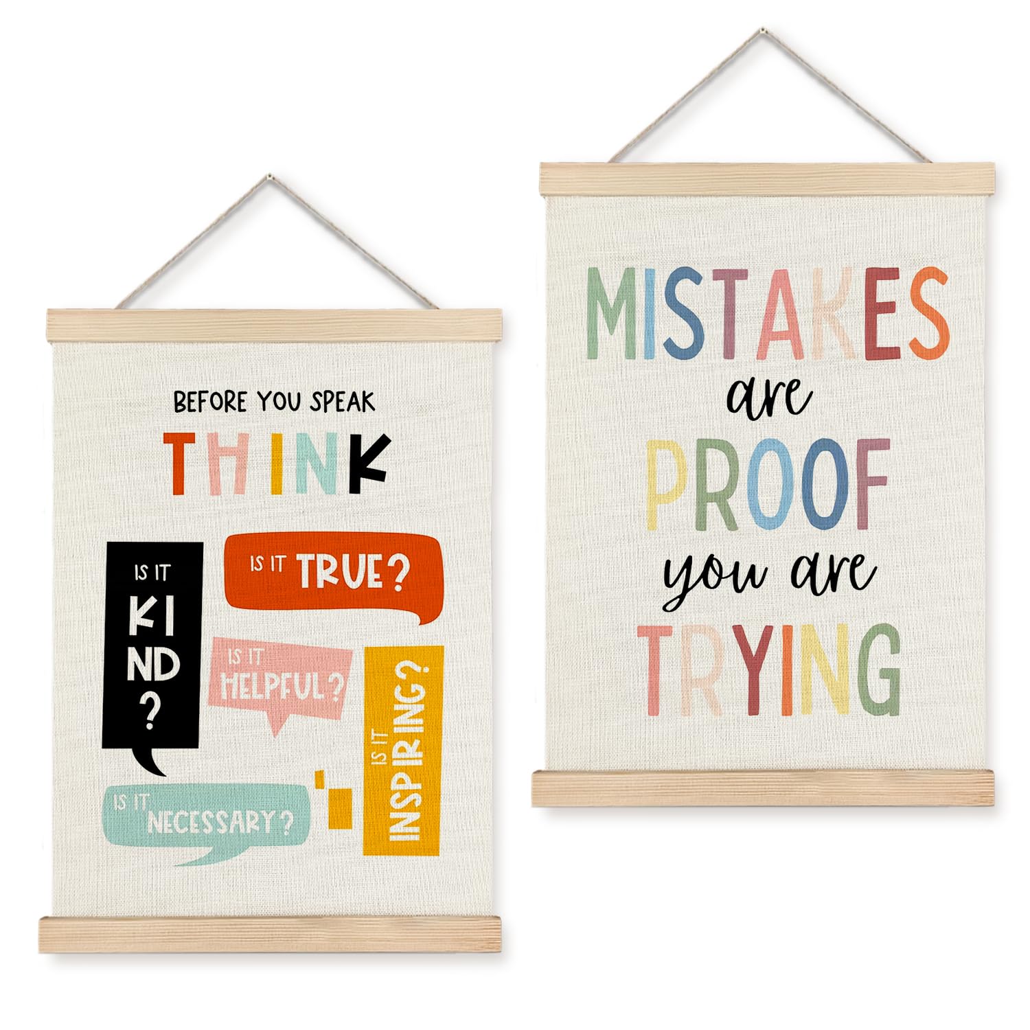 Snapklik.com : Classroom Posters, Mistakes Are Proof Poster Hanger ...